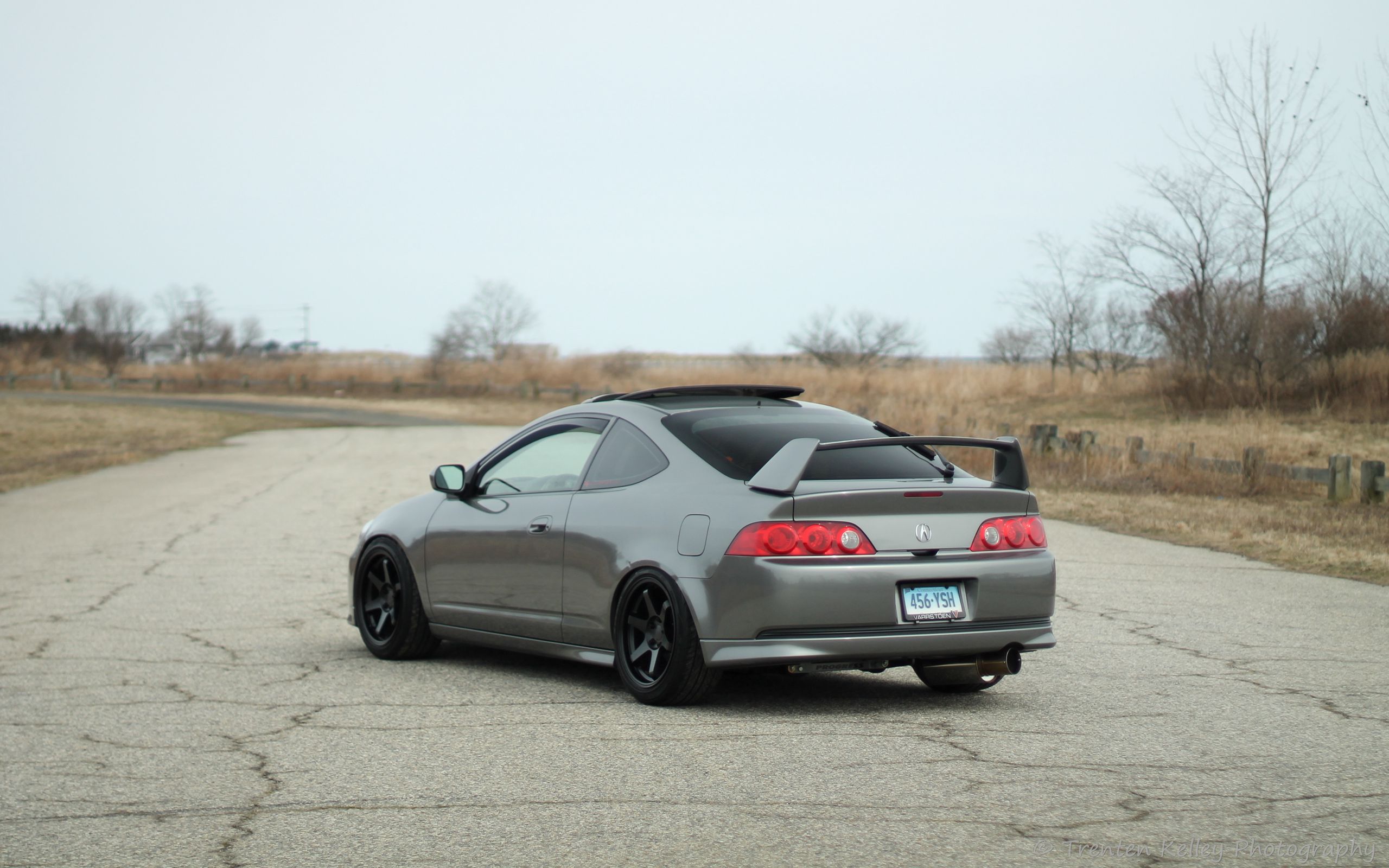 Download wallpaper 2560x1600 acura, car, gray, tuning, side view ...