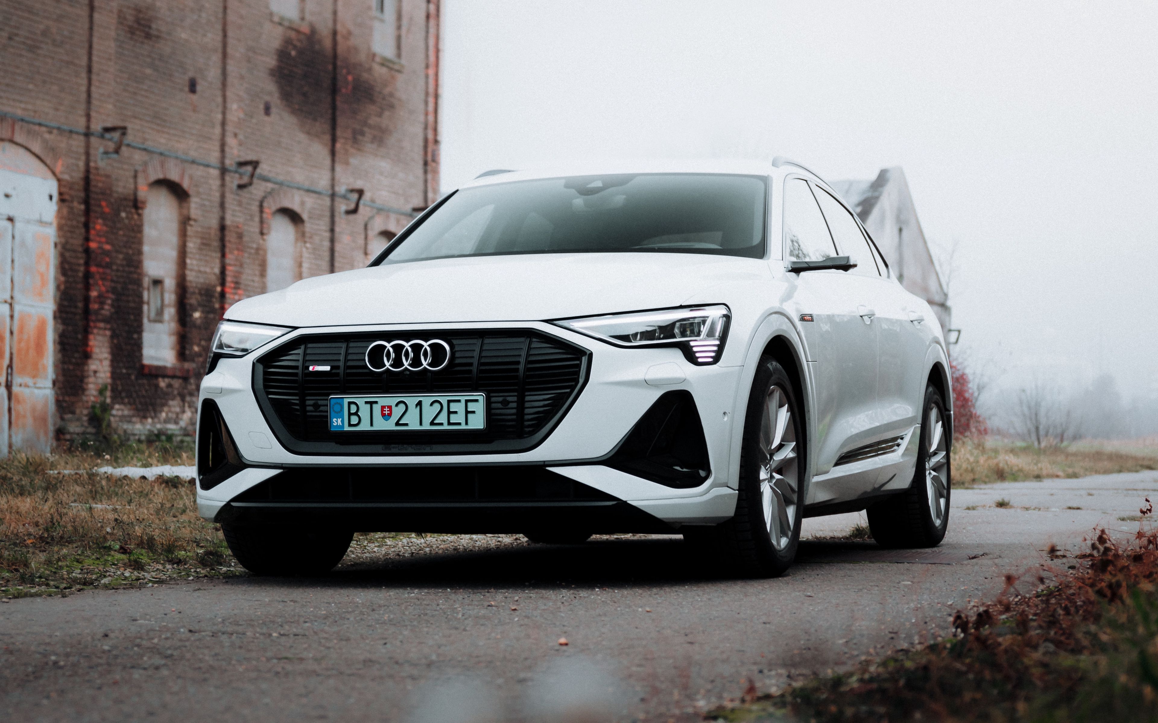 Download wallpaper 3840x2400 audi, car, white, front view 4k ultra hd ...