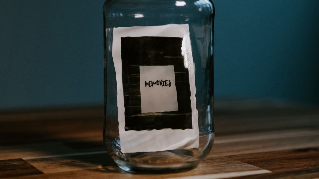 Wallpaper jar, photograph, inscription, memories hd, picture, image