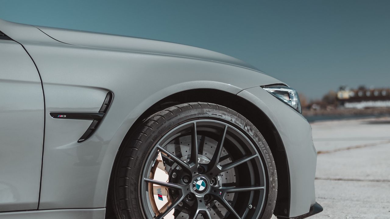 Wallpaper bmw, car, wheel, gray hd, picture, image