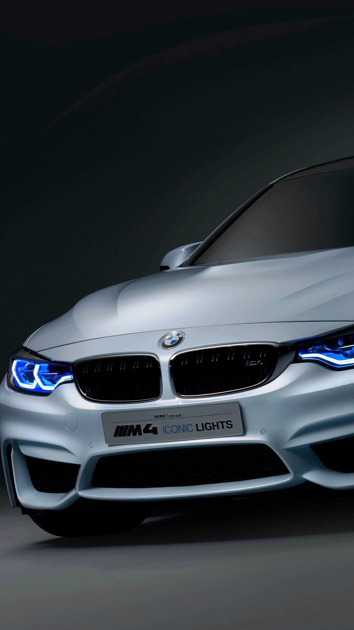 Download wallpaper 1440x2560 bmw, iconic lights, f82, front view qhd ...