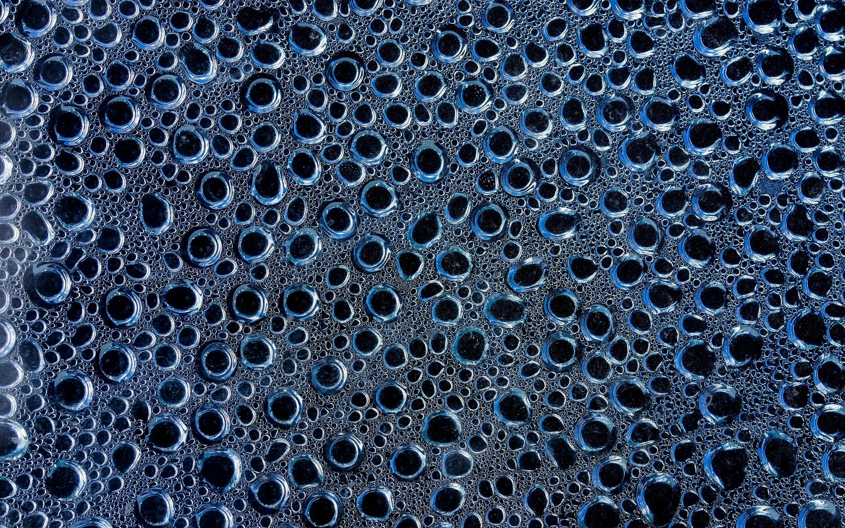 Download wallpaper 1680x1050 bubbles, liquid, water, texture, blue ...
