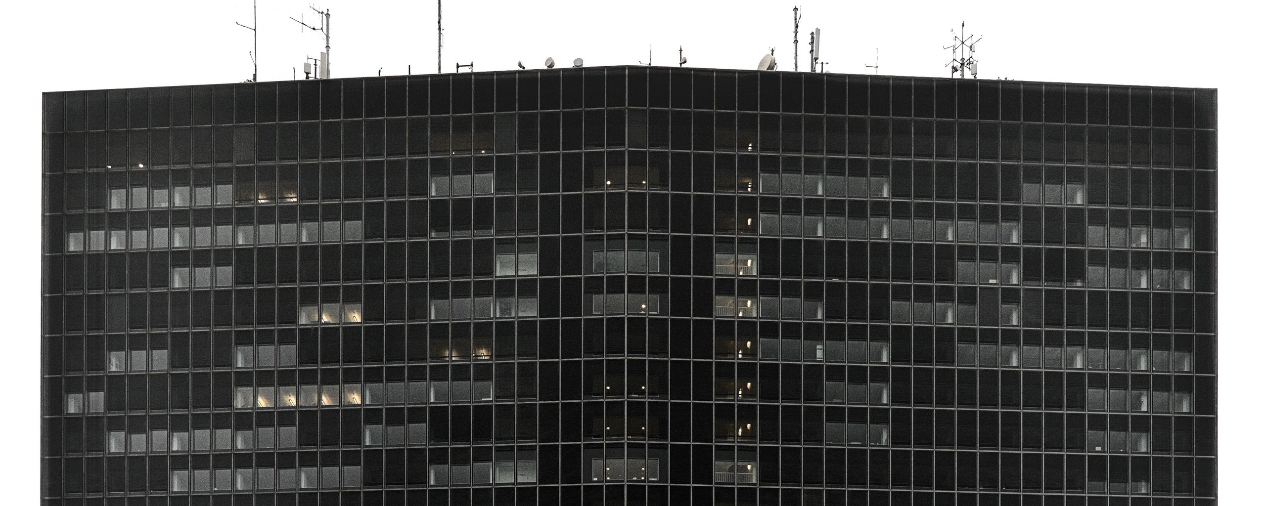 Download wallpaper 2560x1024 building, architecture, windows, black and ... Download wallpaper 2560x1024 building, architecture, windows, black and ...
