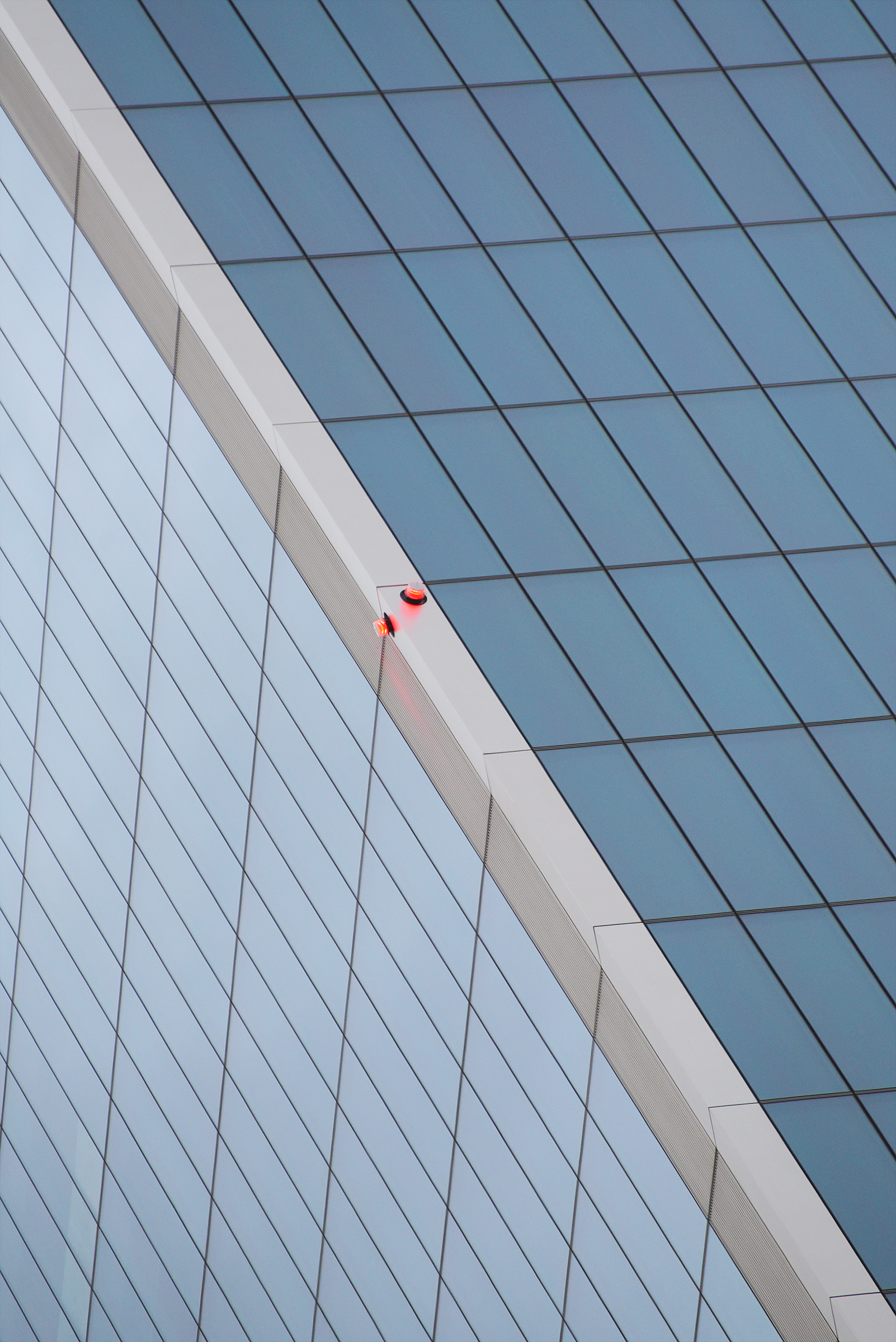 Download wallpaper 1602x2400 building, facade, edge, lights, lines ...