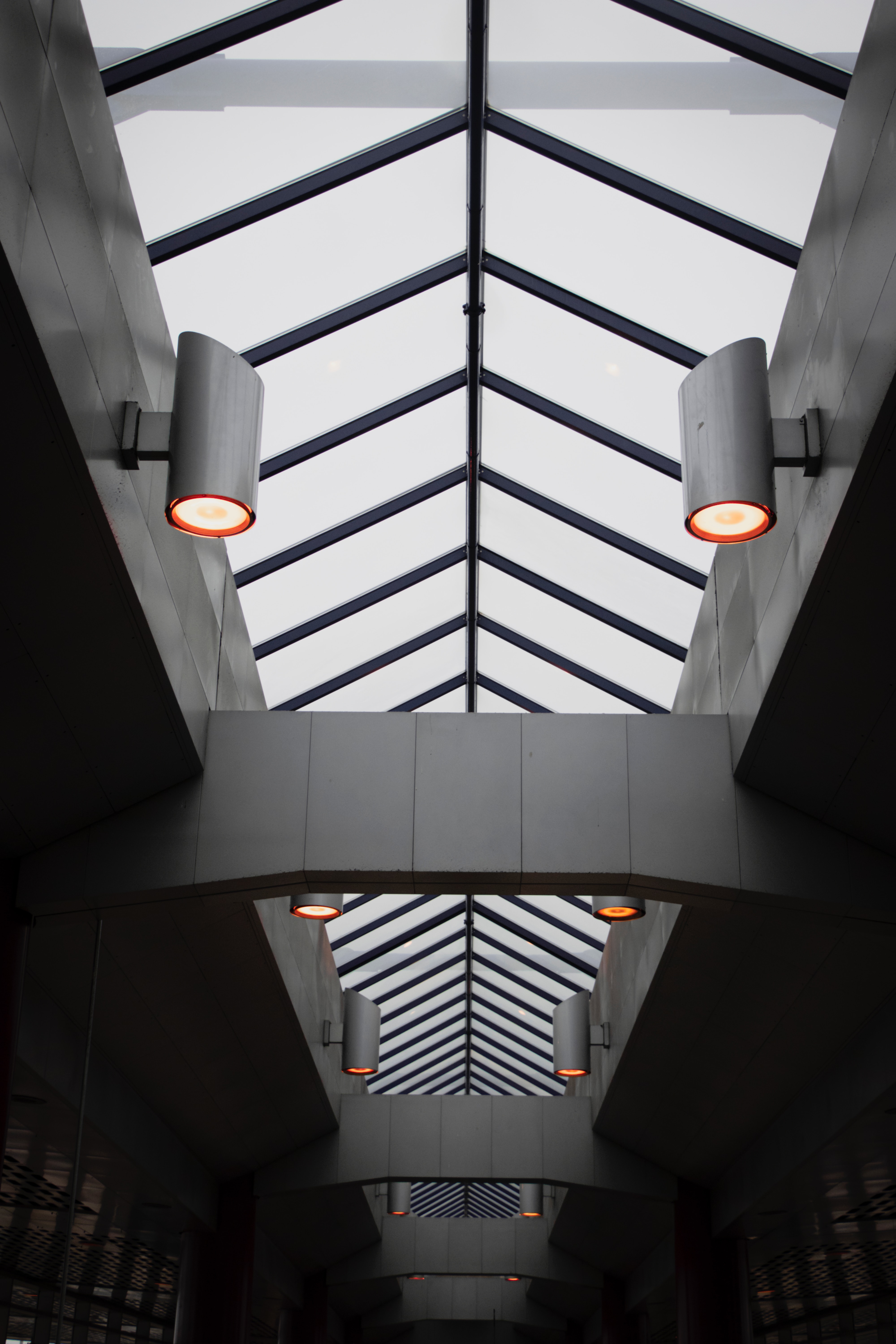 Download wallpaper 4000x6000 building, lights, interior, architecture ...