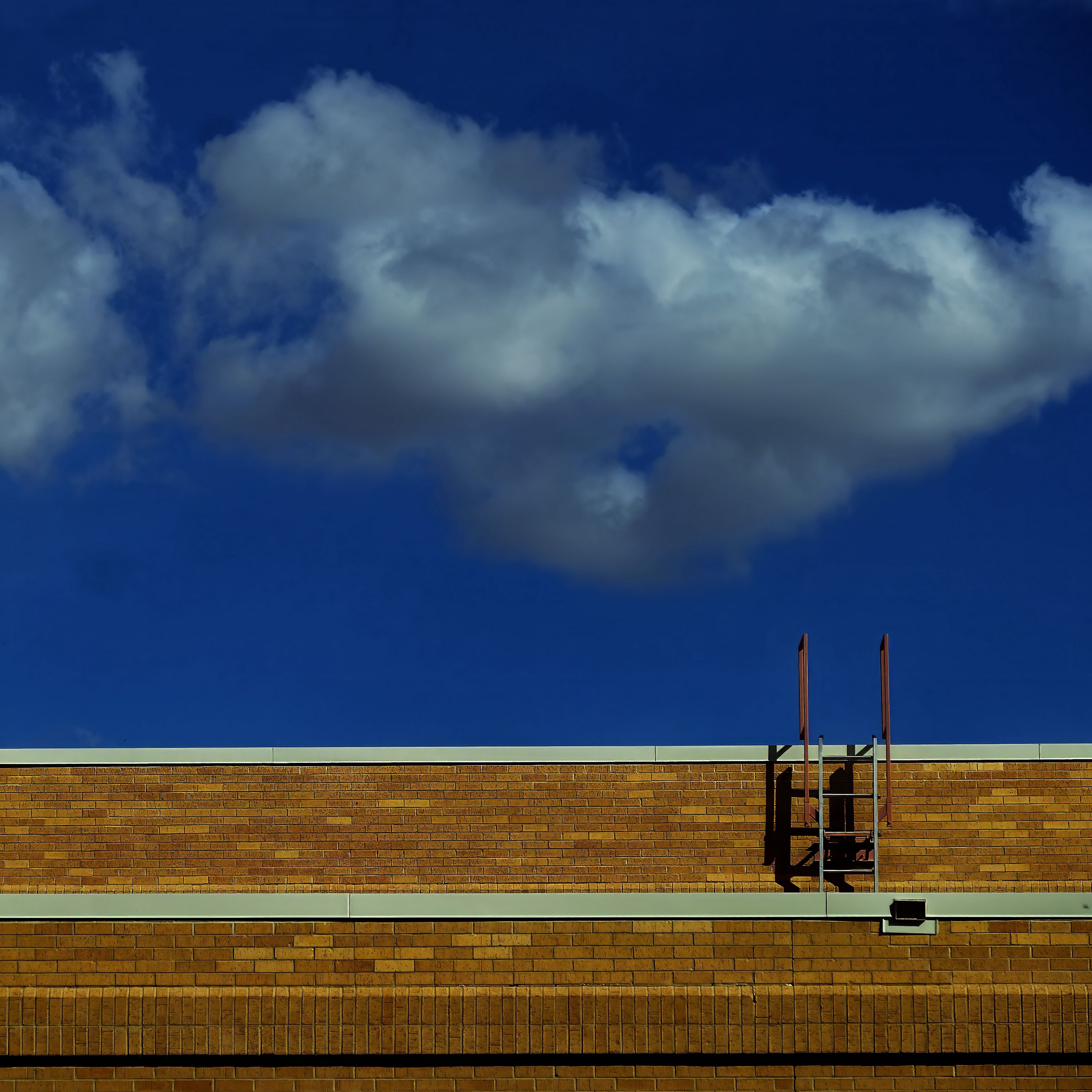 Download wallpaper 2780x2780 building, roof, stairs, sky ipad air, ipad ...