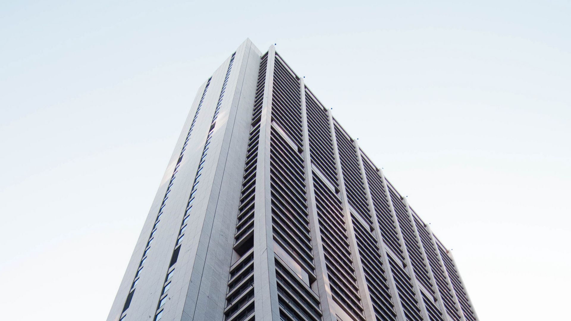 Download wallpaper 1920x1080 building, skyscraper, architecture, gray ...
