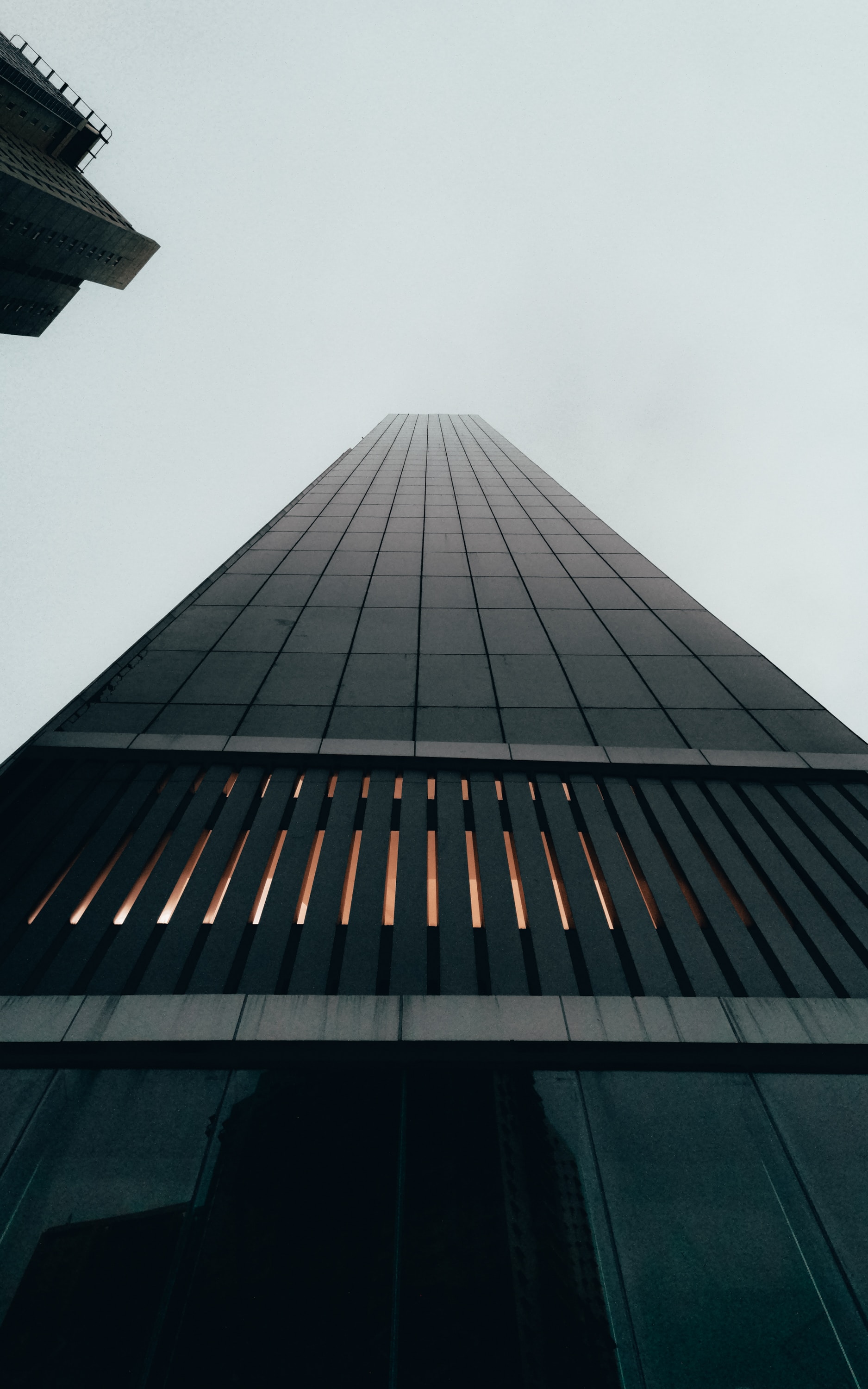Download wallpaper 1875x3000 building, skyscraper, black, facade ...