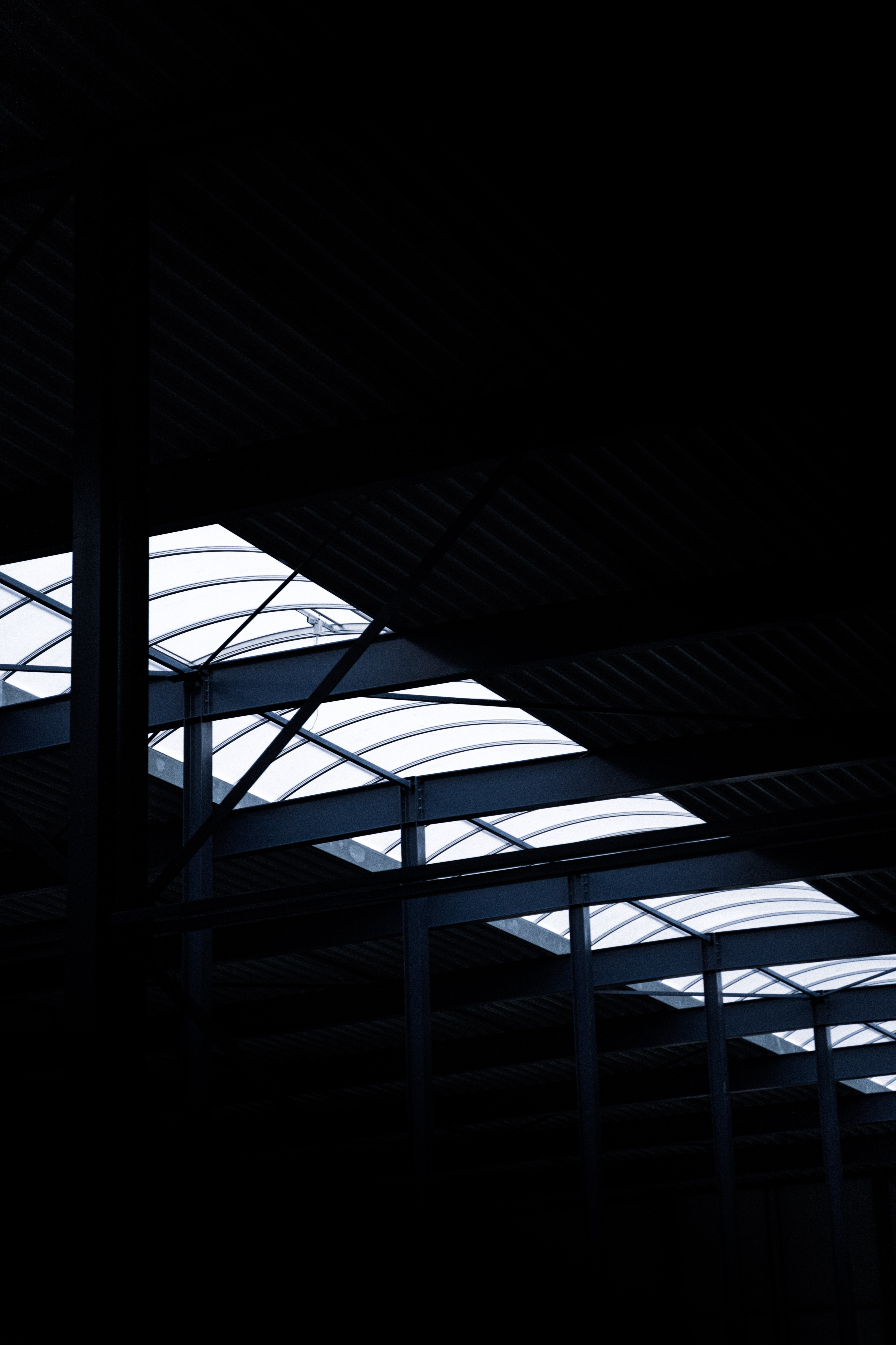 Download wallpaper 4000x6000 building, structure, dark hd background