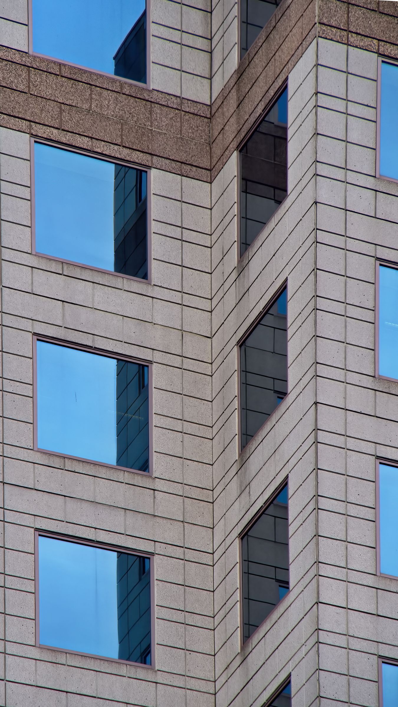 Download wallpaper 1350x2400 building, windows, edges, facade iphone 8 ...