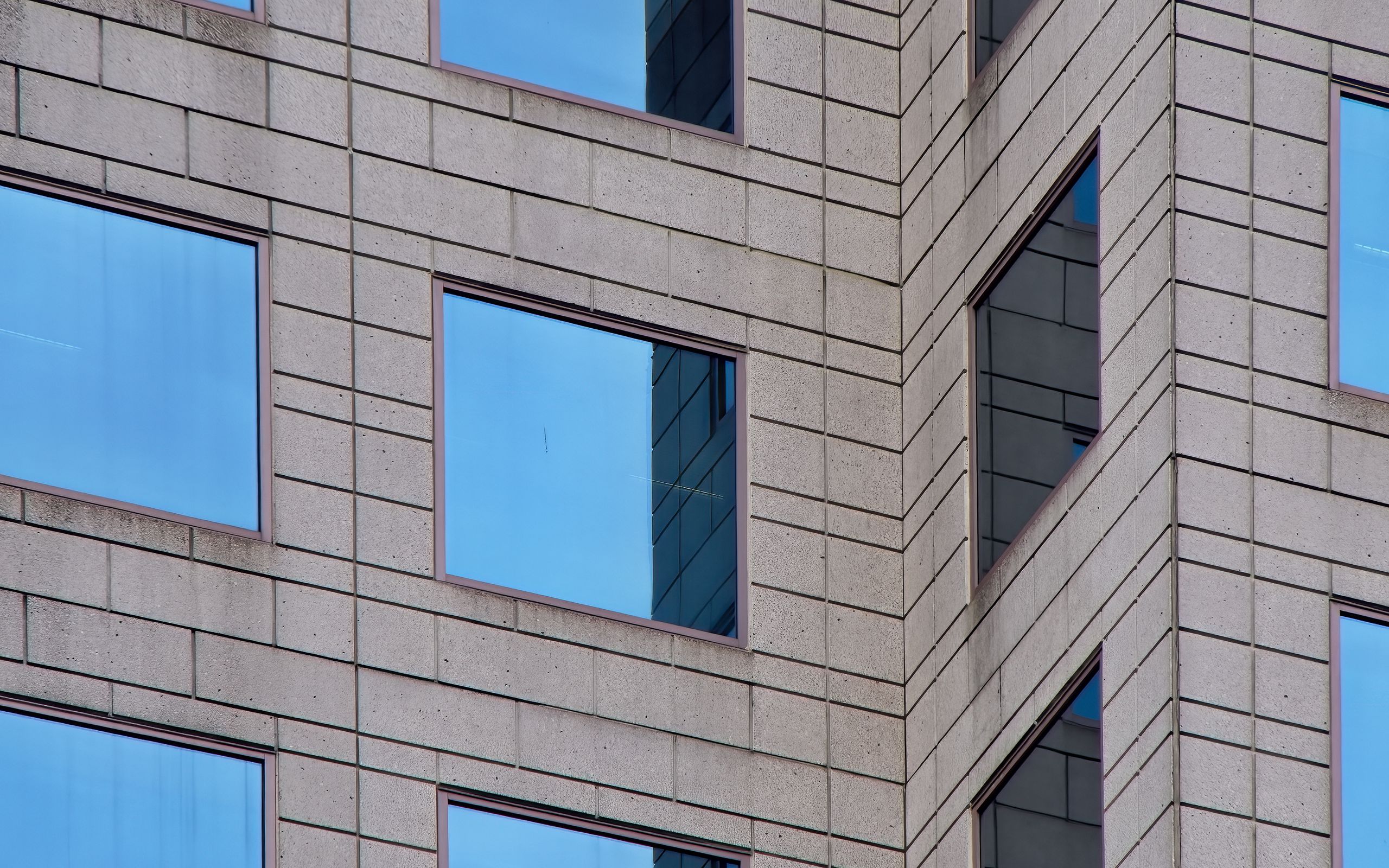 Download wallpaper 2560x1600 building, windows, edges, facade ...