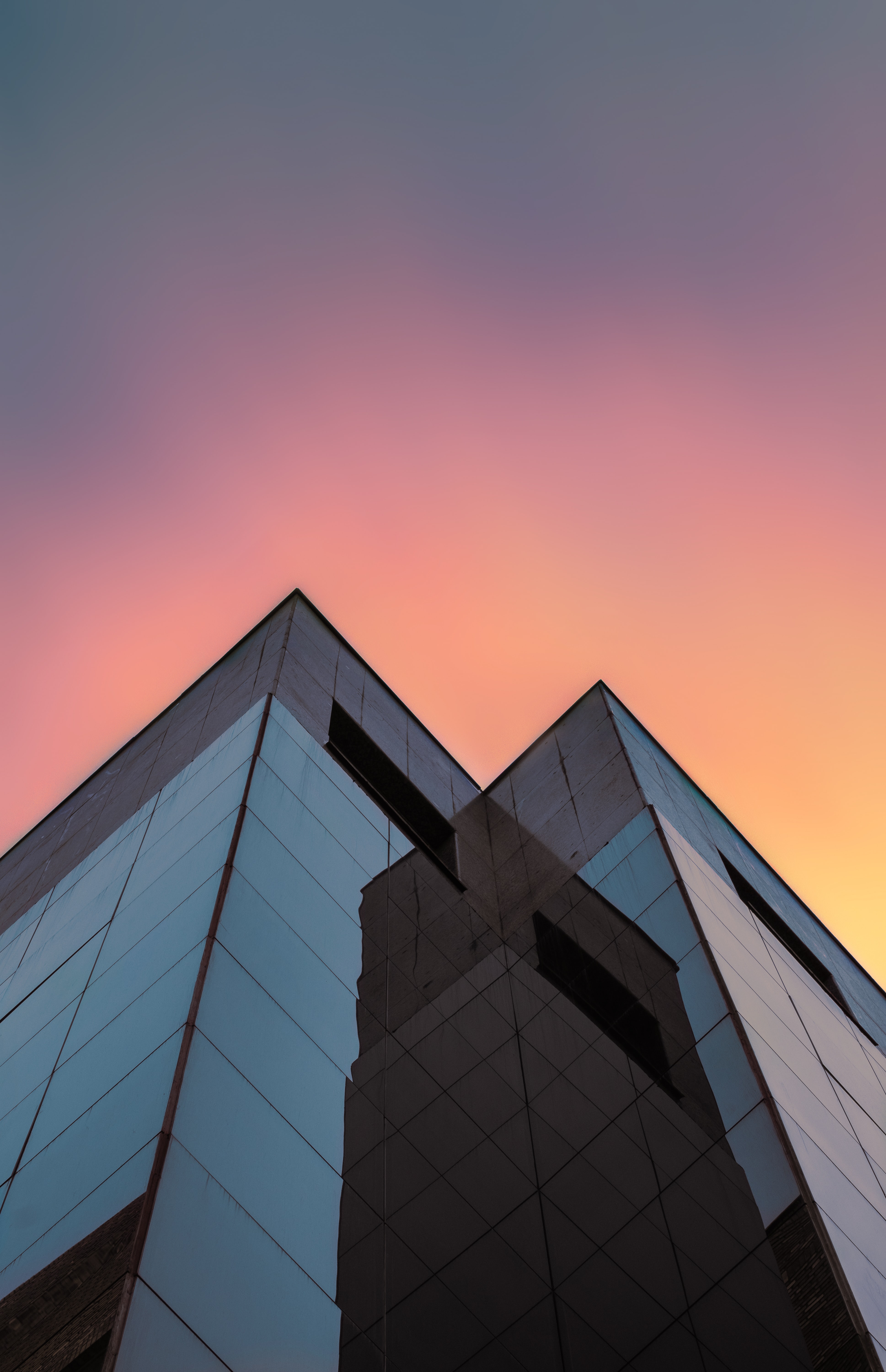 Download wallpaper 3875x6000 buildings, architecture, glass, bottom ...