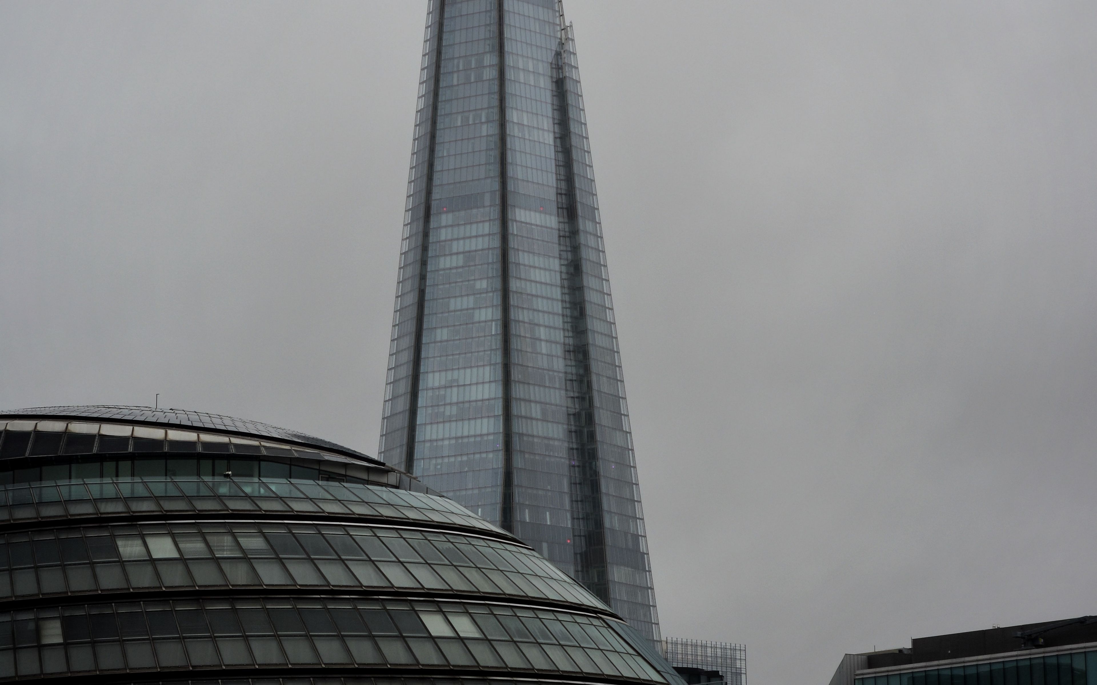 Download wallpaper 3840x2400 buildings, architecture, skyscraper, gray ...