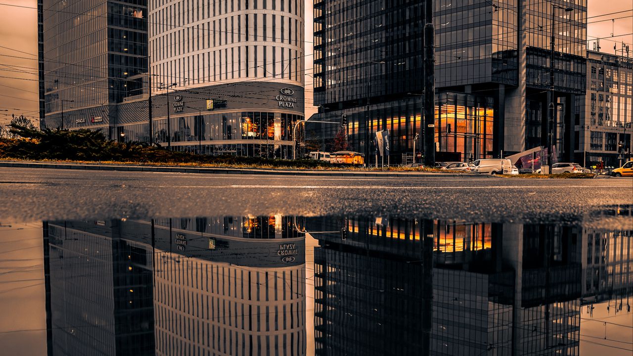 Wallpaper buildings, skyscrapers, architecture, reflection hd, picture ...