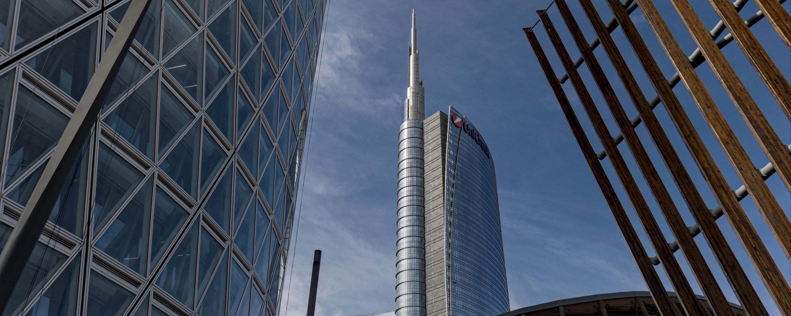 Download wallpaper 2560x1024 buildings, tower, facade, architecture ...