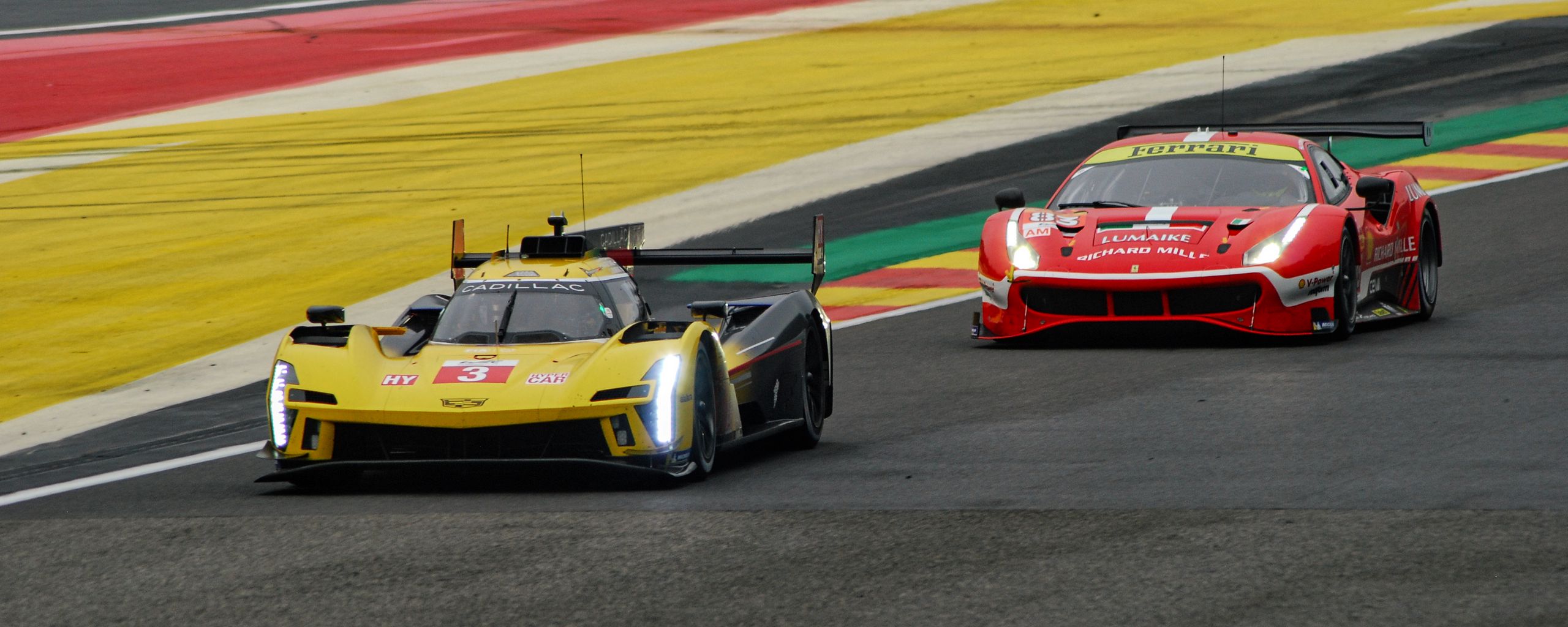 Download wallpaper 2560x1024 car, red, bolide, track ultrawide monitor ...