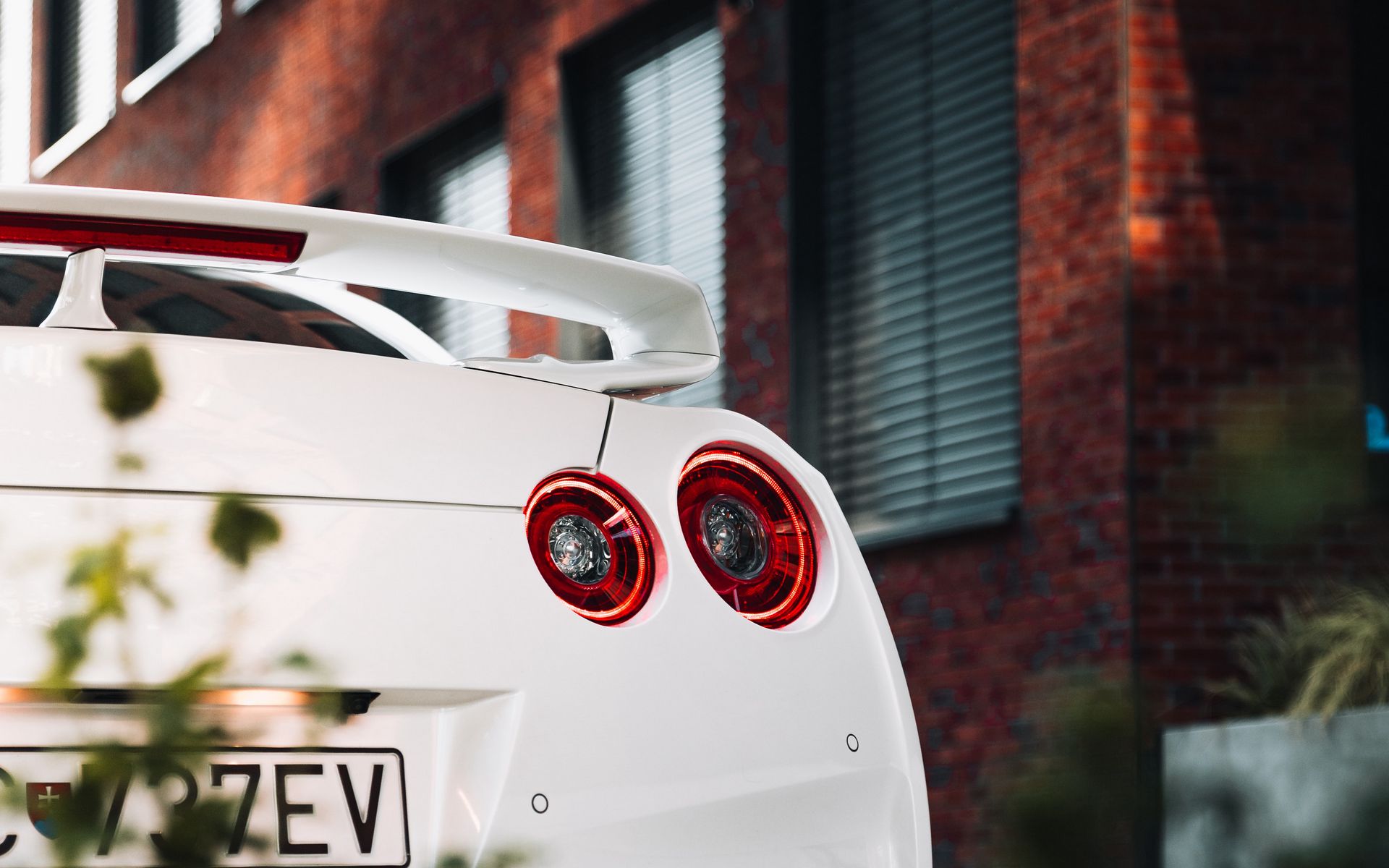 Download wallpaper 1920x1200 car, sportscar, spoiler, rear view ...