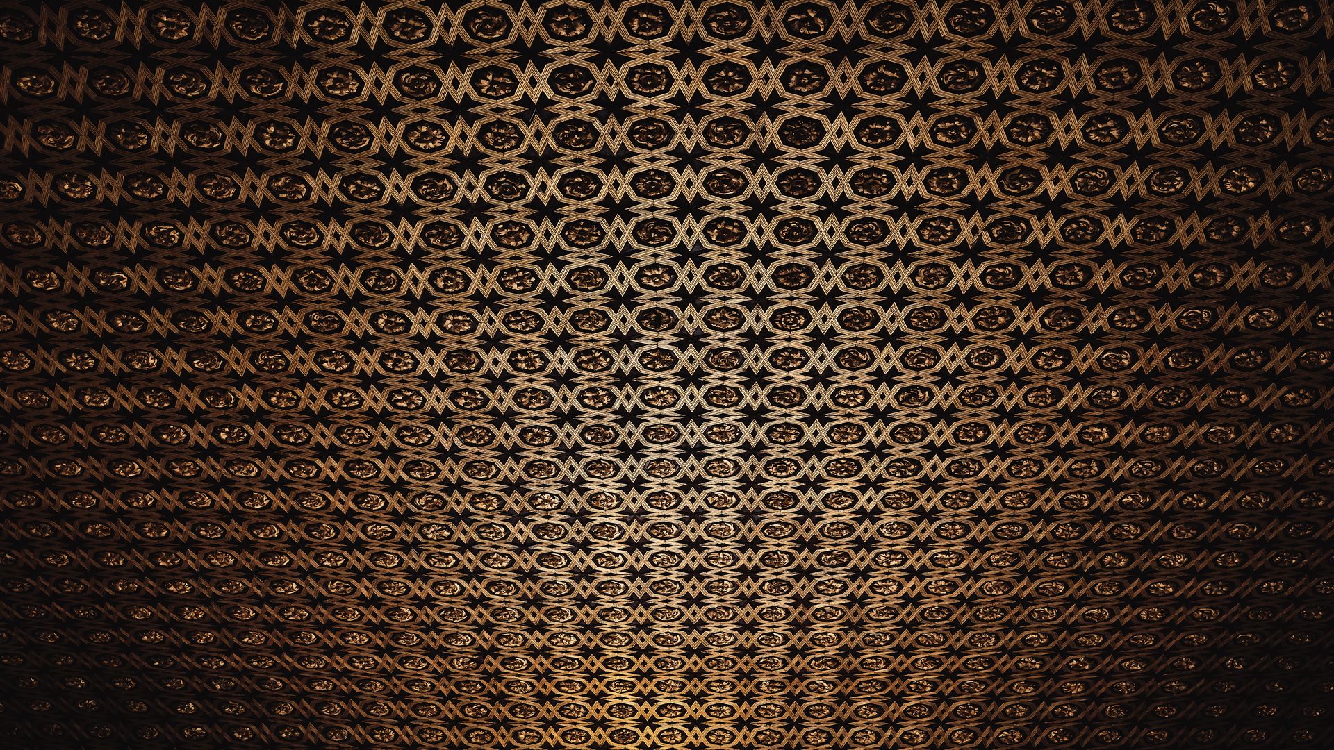 Download wallpaper 1920x1080 ceiling, pattern, circles, texture full hd ...