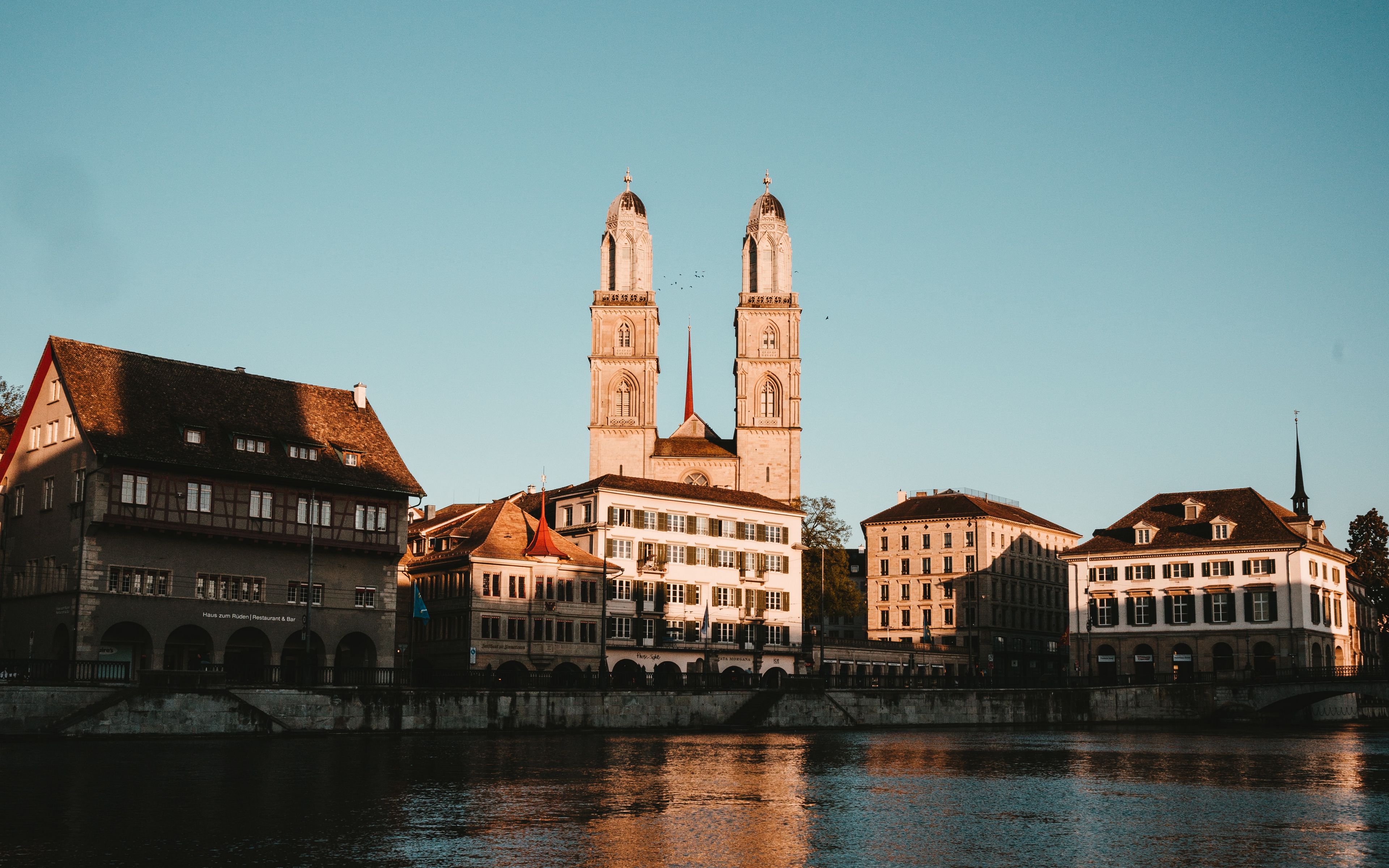 Download wallpaper 3840x2400 city, building, tower, architecture 4k ...