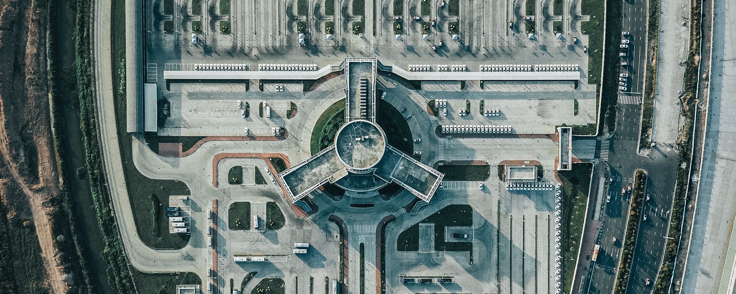 Download wallpaper 2560x1024 city, buildings, aerial view, architecture ...