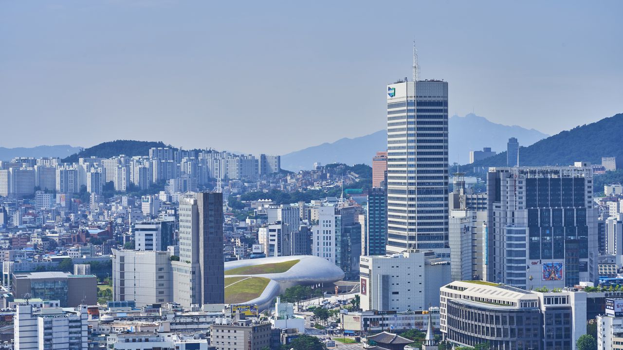 Wallpaper city, buildings, metropolis, cityscape, aerial view hd ...