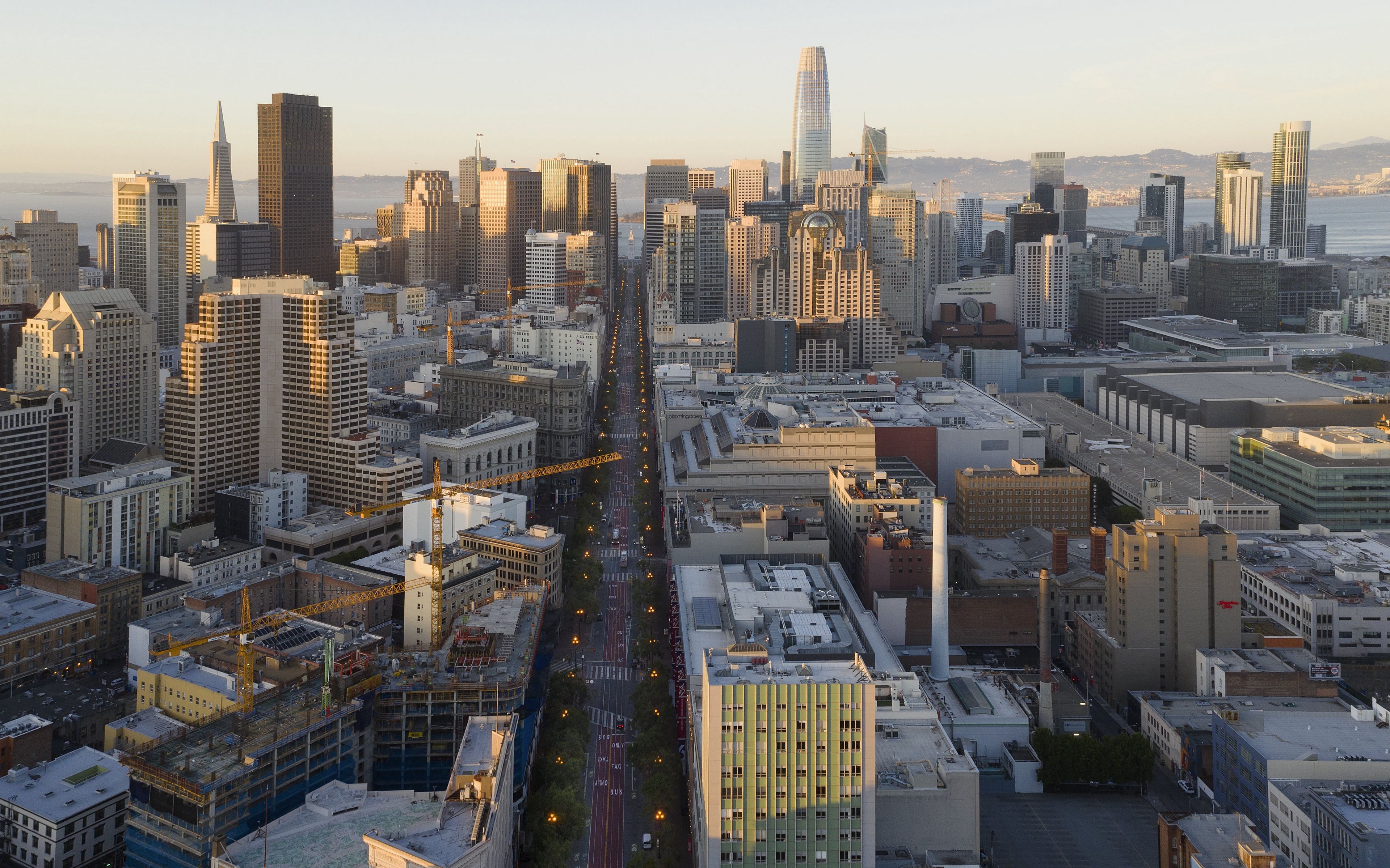 Download wallpaper 3840x2400 city, buildings, road, architecture ...