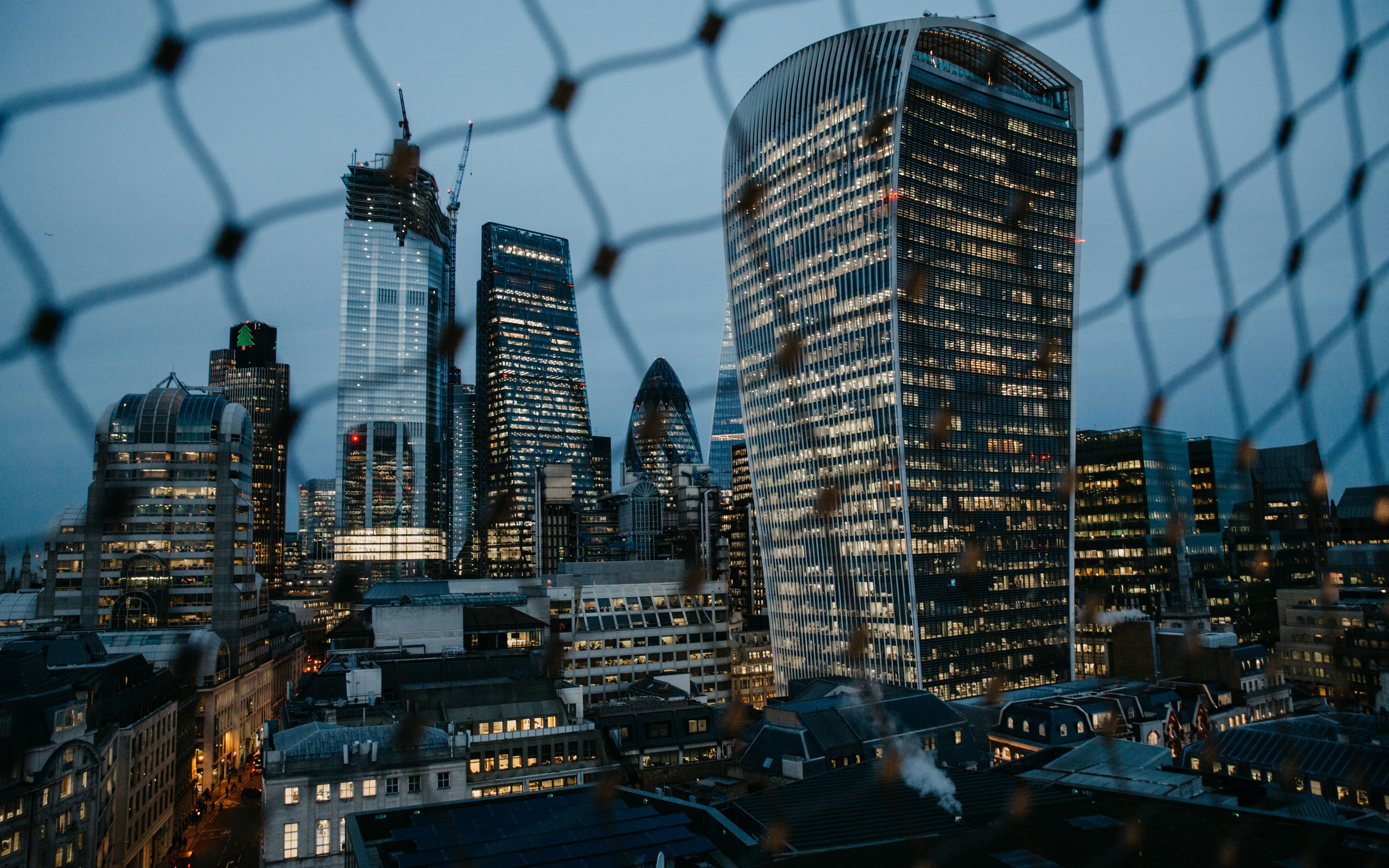 Download wallpaper 3840x2400 city, buildings, skyscrapers, architecture ...