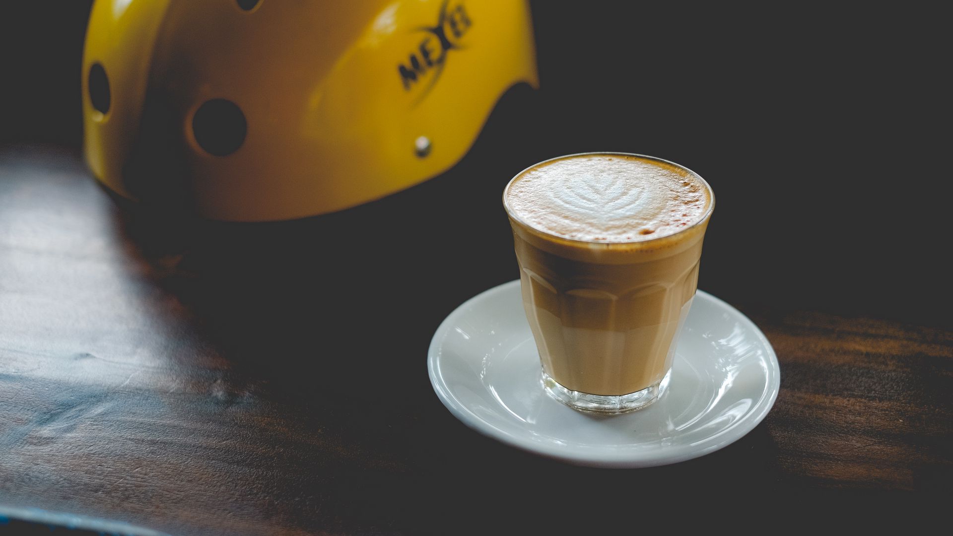 Download wallpaper 1920x1080 coffee, cappuccino, glass, foam full hd ...