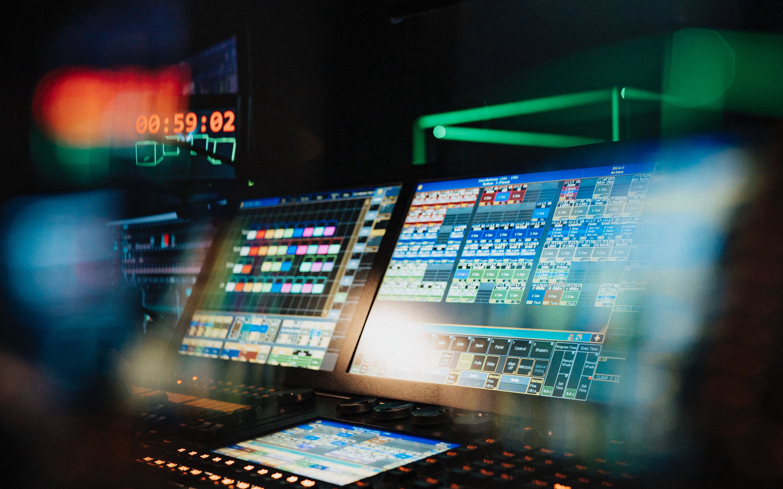 Download wallpaper 2560x1600 control panel, monitor, equipment ...