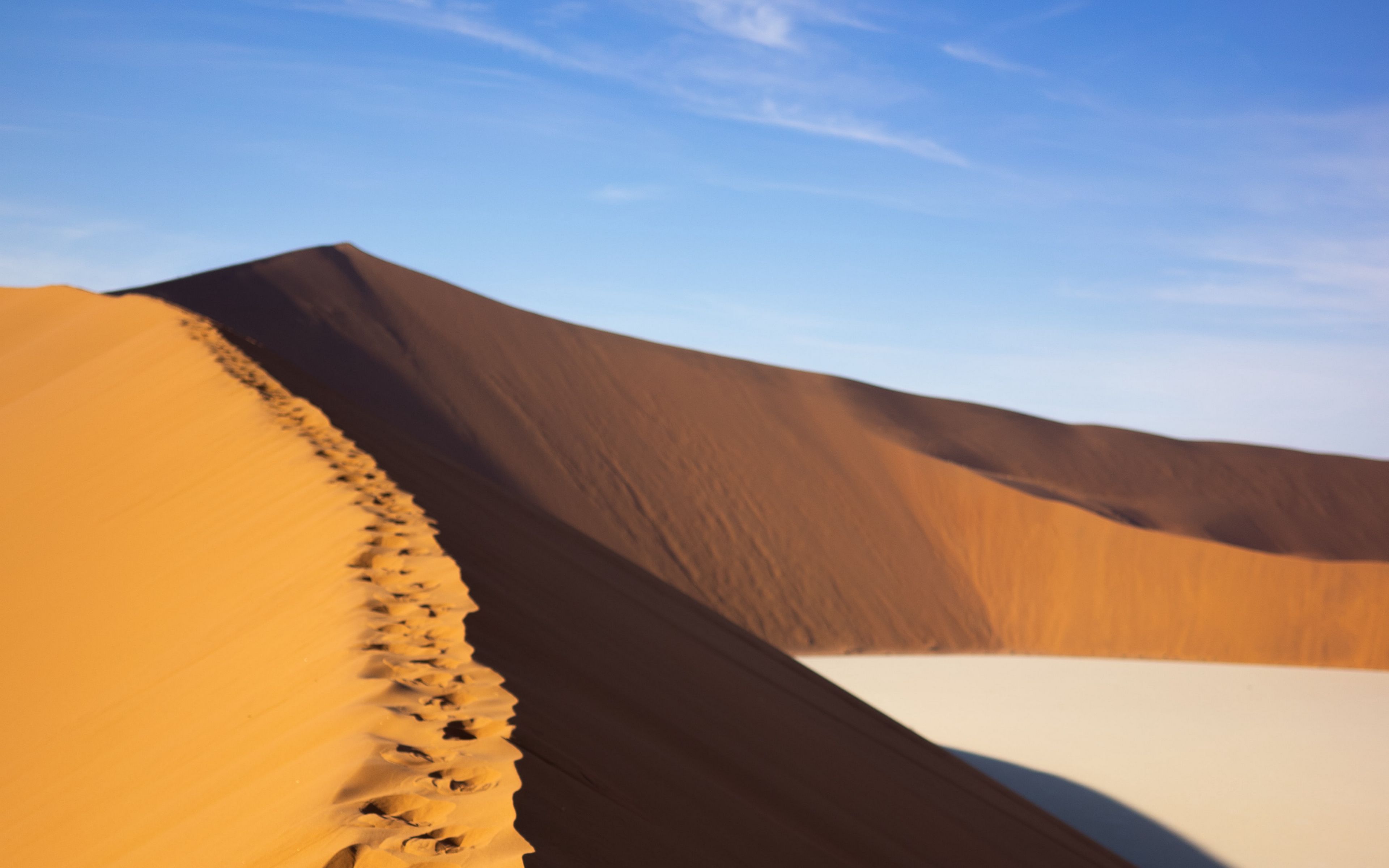 Download wallpaper 3840x2400 desert, trace, dunes 4k ultra hd 16:10 hd ...