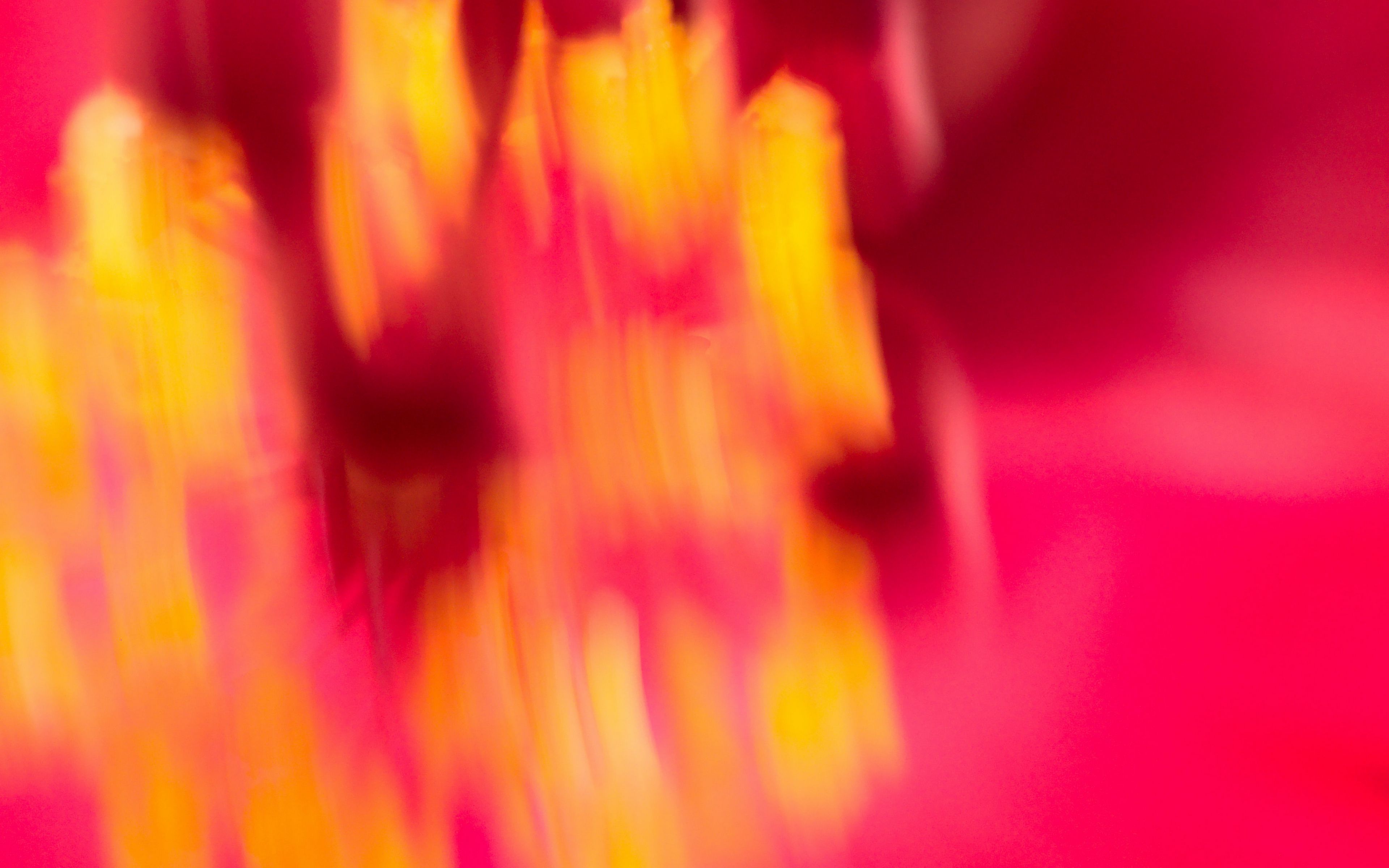Download wallpaper 3840x2400 distortion, blur, abstraction, pink ...