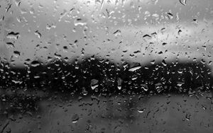 Wallpaper drops, splash, bw, water hd, picture, image