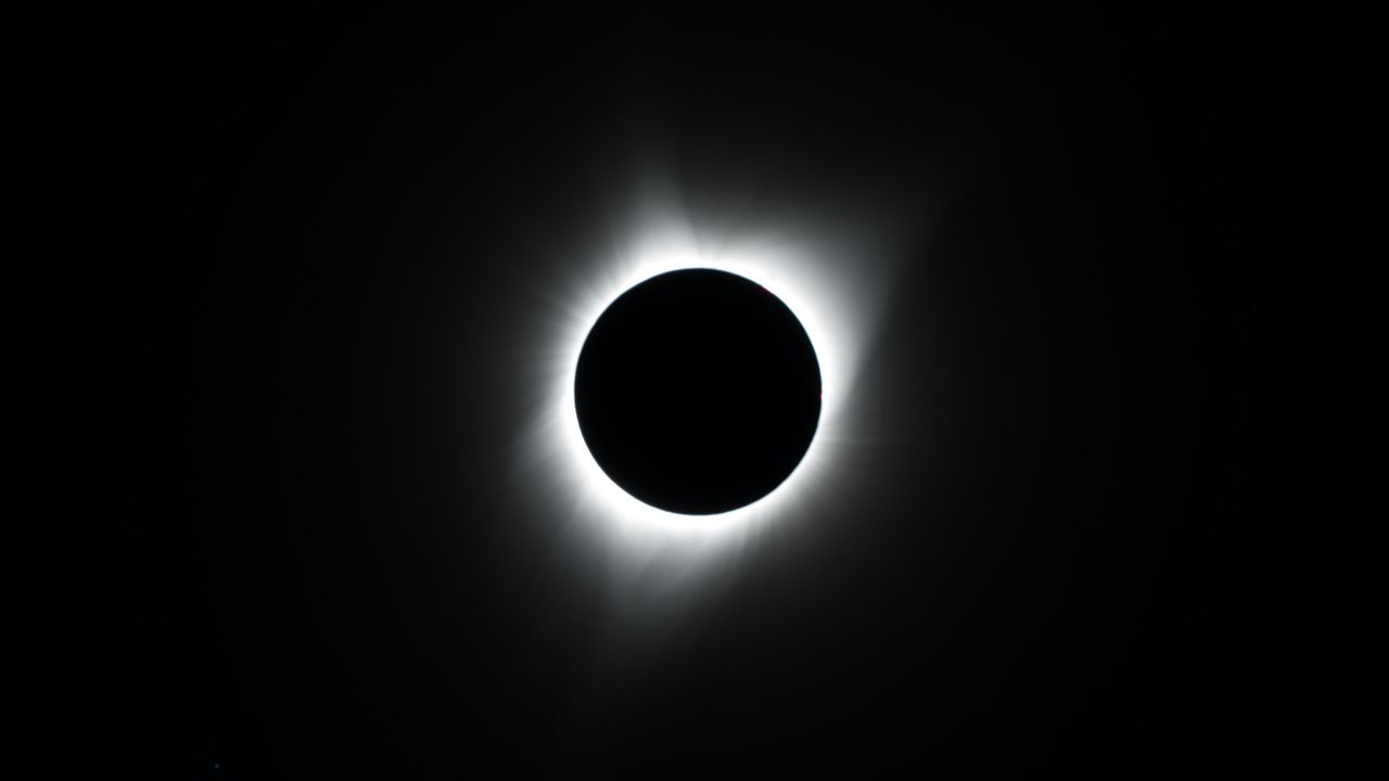 Wallpaper eclipse, moon, night, circle hd, picture, image