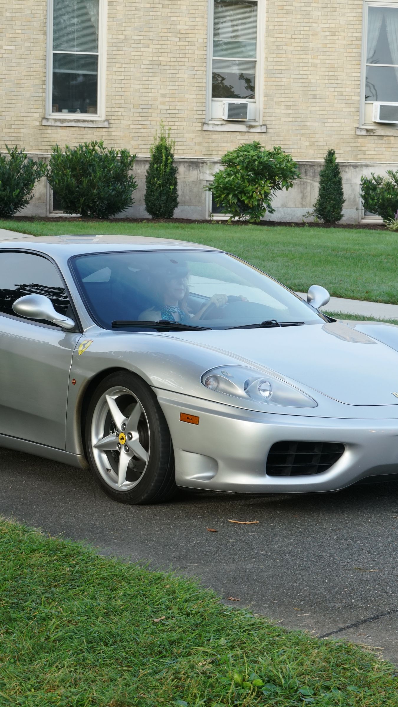 Download wallpaper 1350x2400 ferrari, car, sports car, gray iphone 8+/7 ...