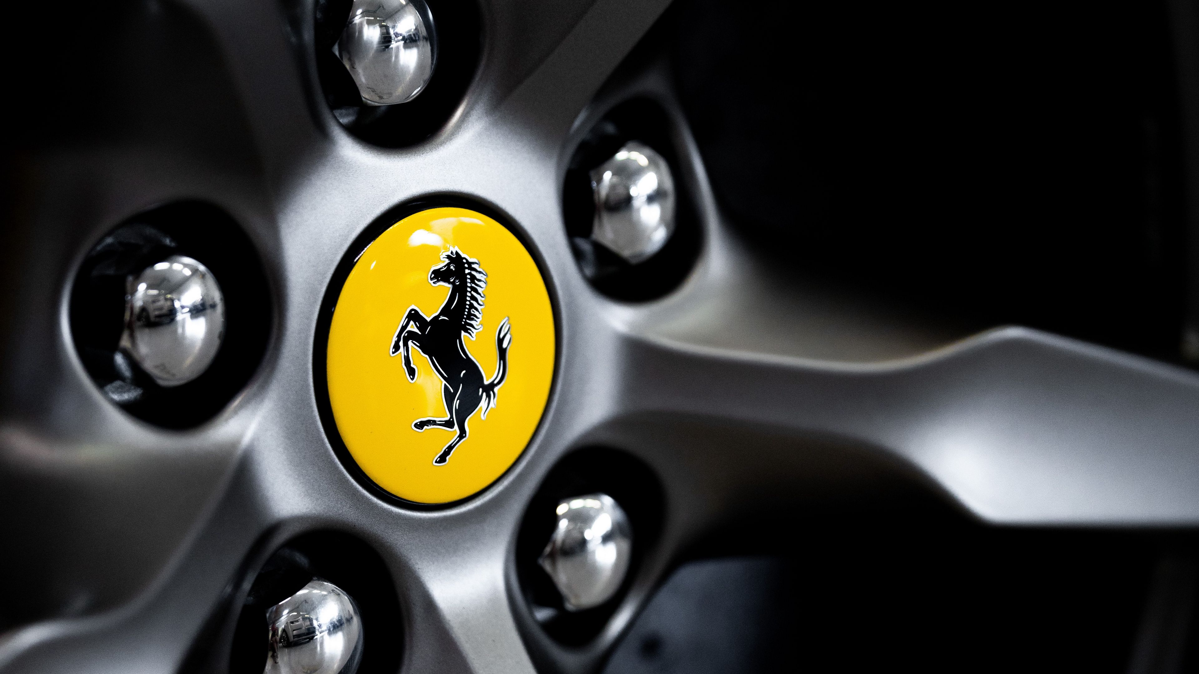Download wallpaper 3840x2160 ferrari, car, wheel, drive, close 4k uhd ...