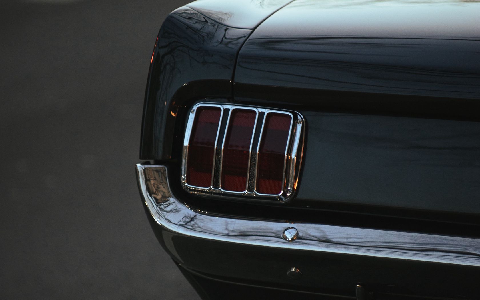 Download wallpaper 1680x1050 ford mustang, mustang, car, black ...