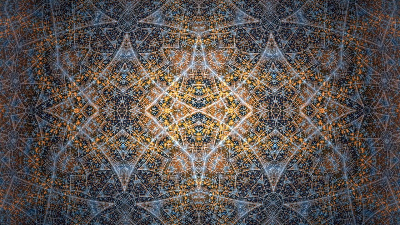 Wallpaper fractal, shapes, lines, abstraction hd, picture, image