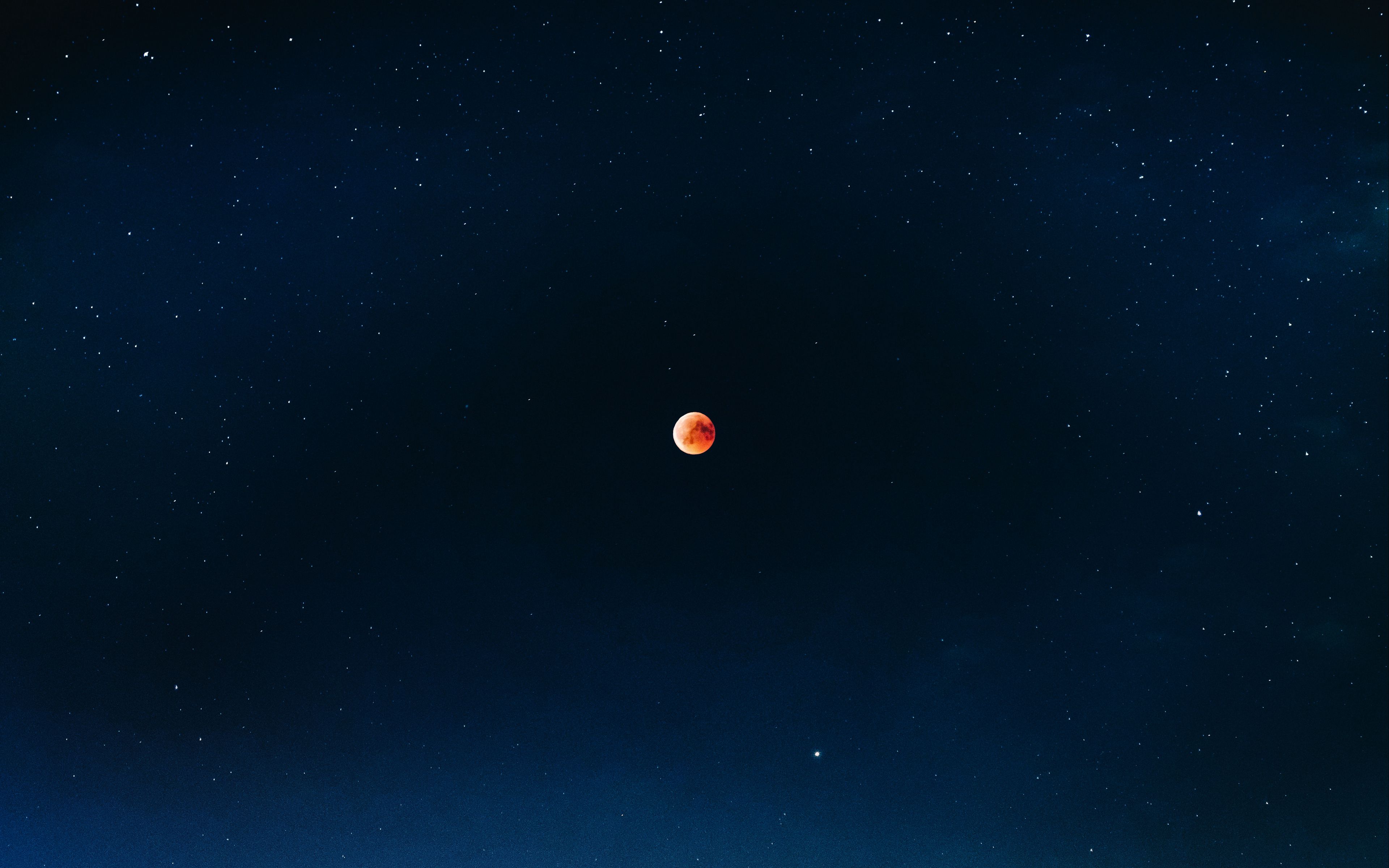 Download wallpaper 3840x2400 full moon, red moon, eclipse, fiery moon ...