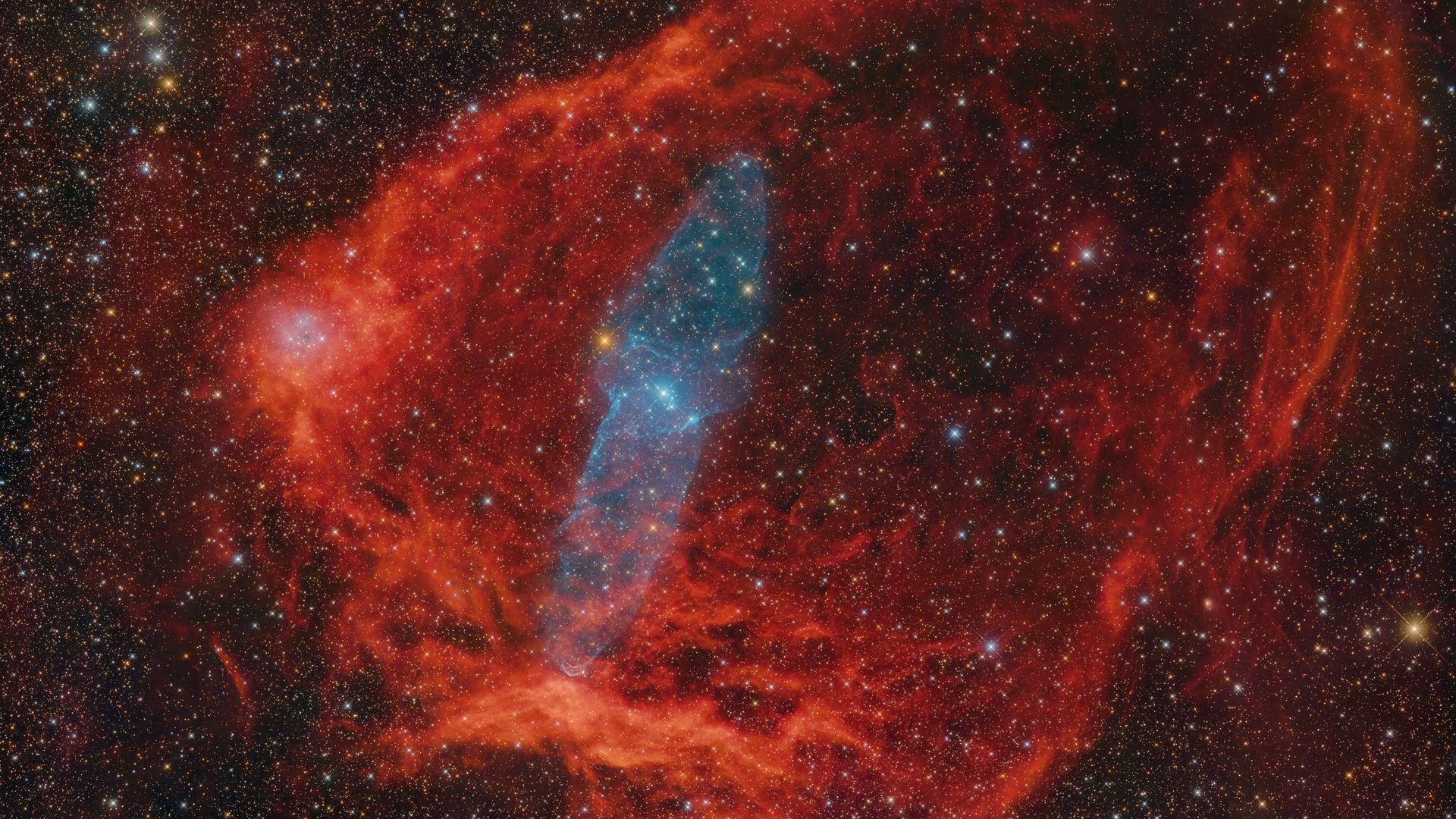 Download wallpaper 1920x1080 giant nebula, nebula, space, stars full hd ...