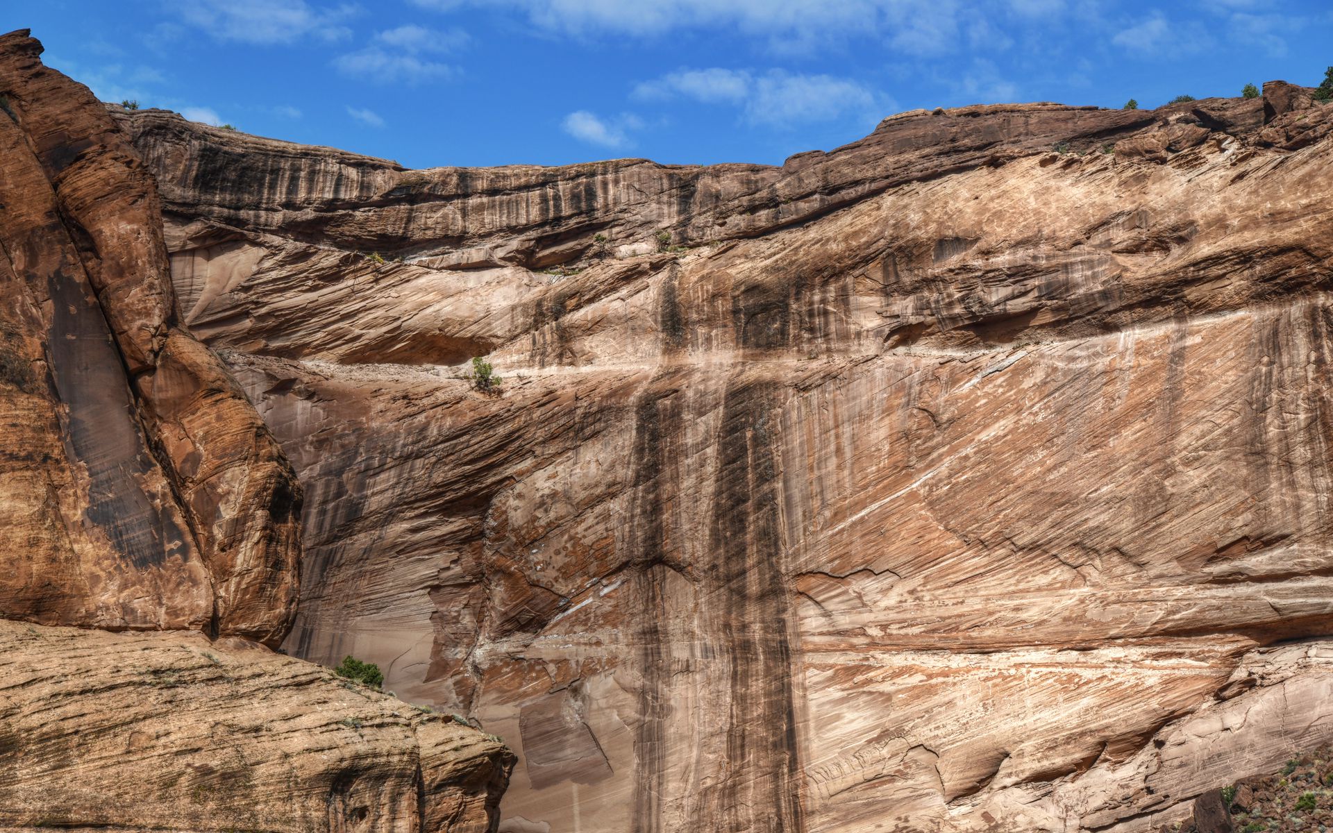 Download Wallpaper 1920x1200 Gorge Rock Sky Stones Widescreen 16 10