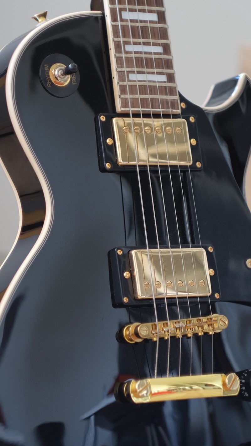 Download wallpaper 800x1420 guitar, fretboard, strings, musical ...