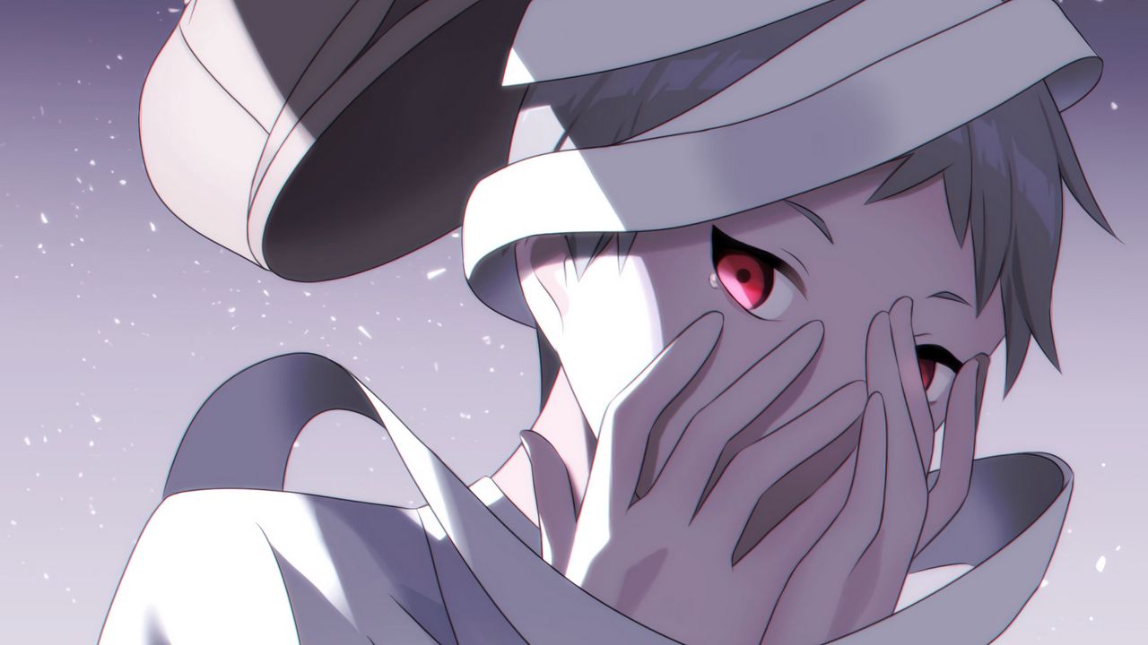 Wallpaper boy, bandages, cap, anime, art hd, picture, image
