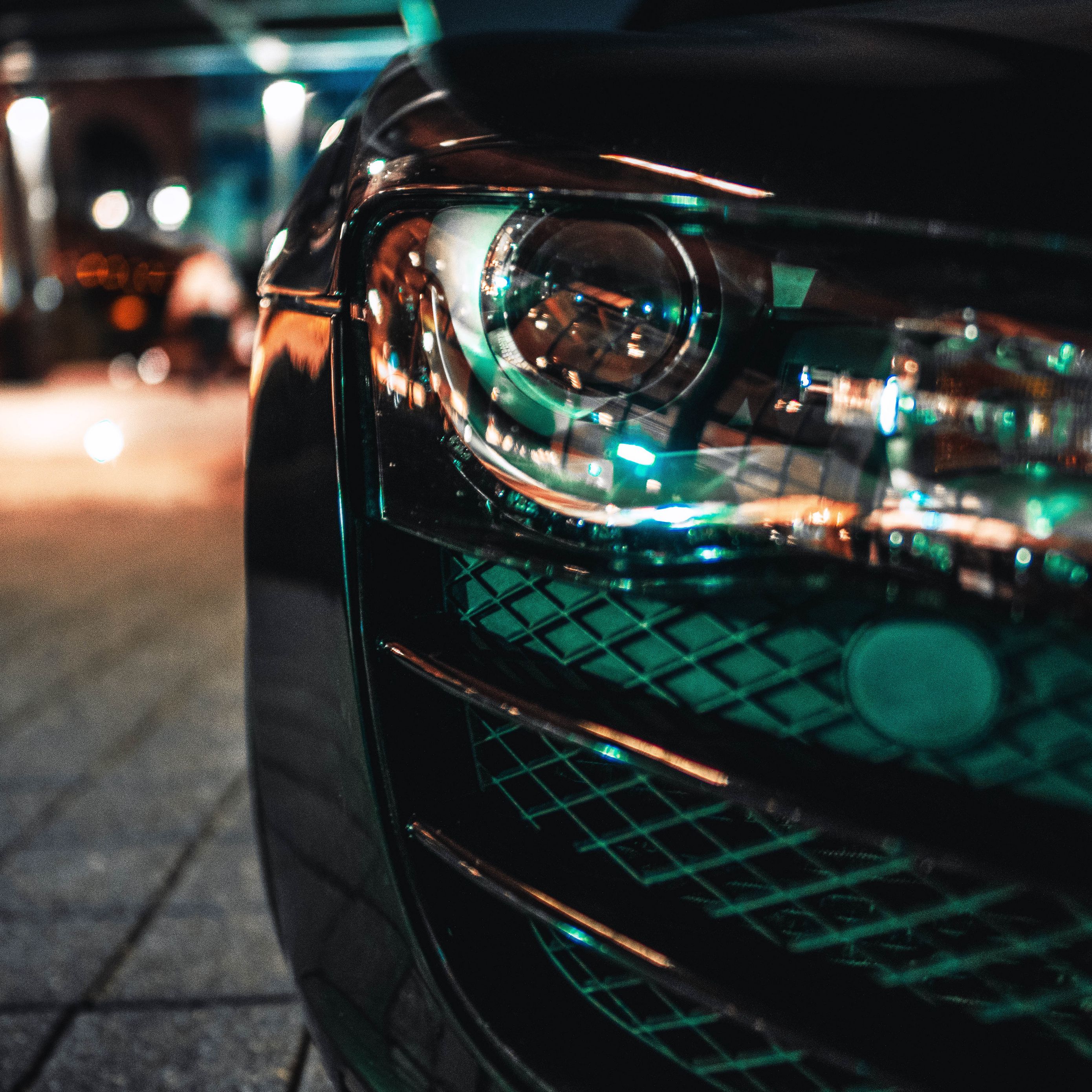 Download wallpaper 2780x2780 headlight, auto, front bumper, blur ipad ...