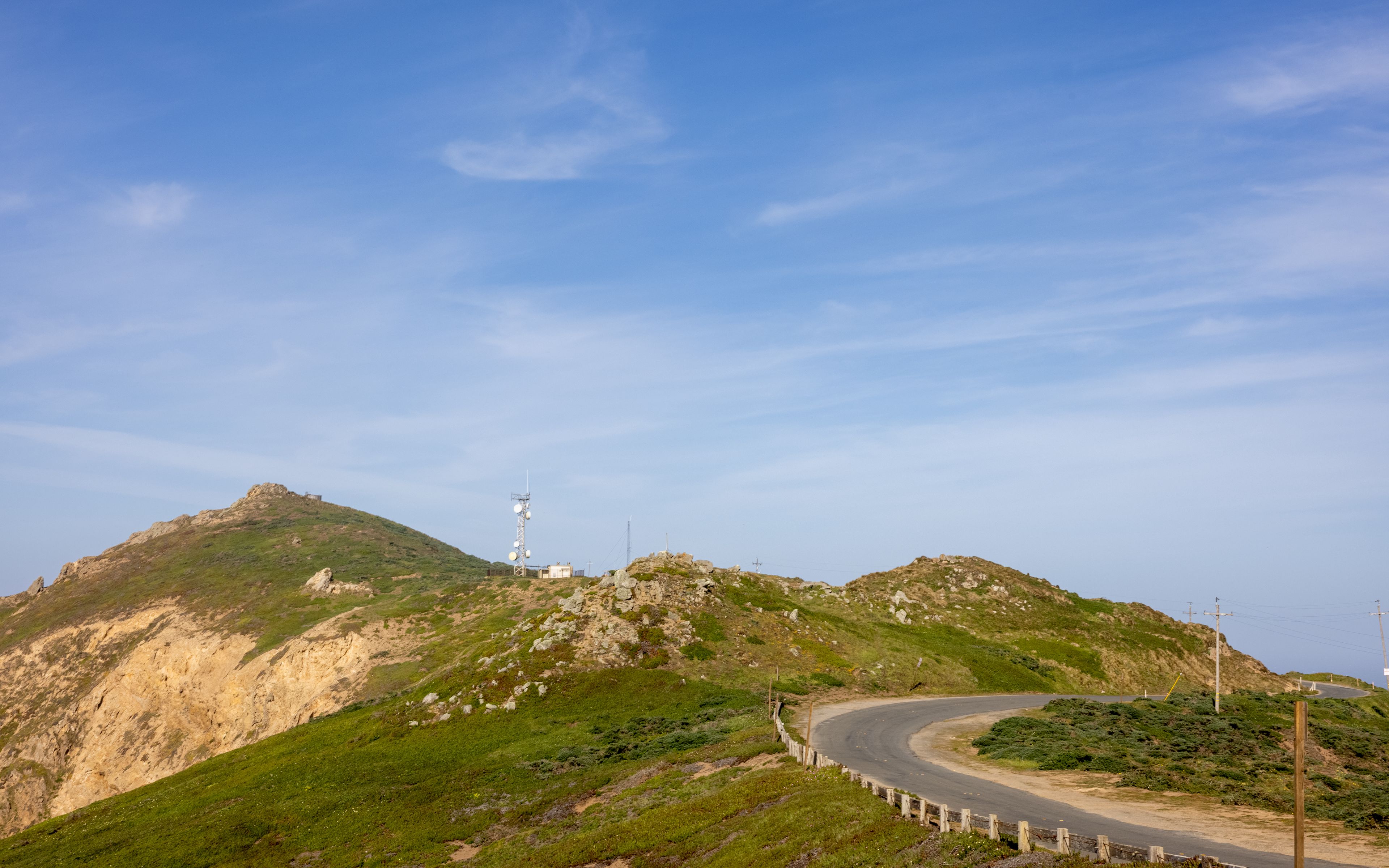 Download wallpaper 3840x2400 hills, road, turn, stones, sky 4k ultra hd ...