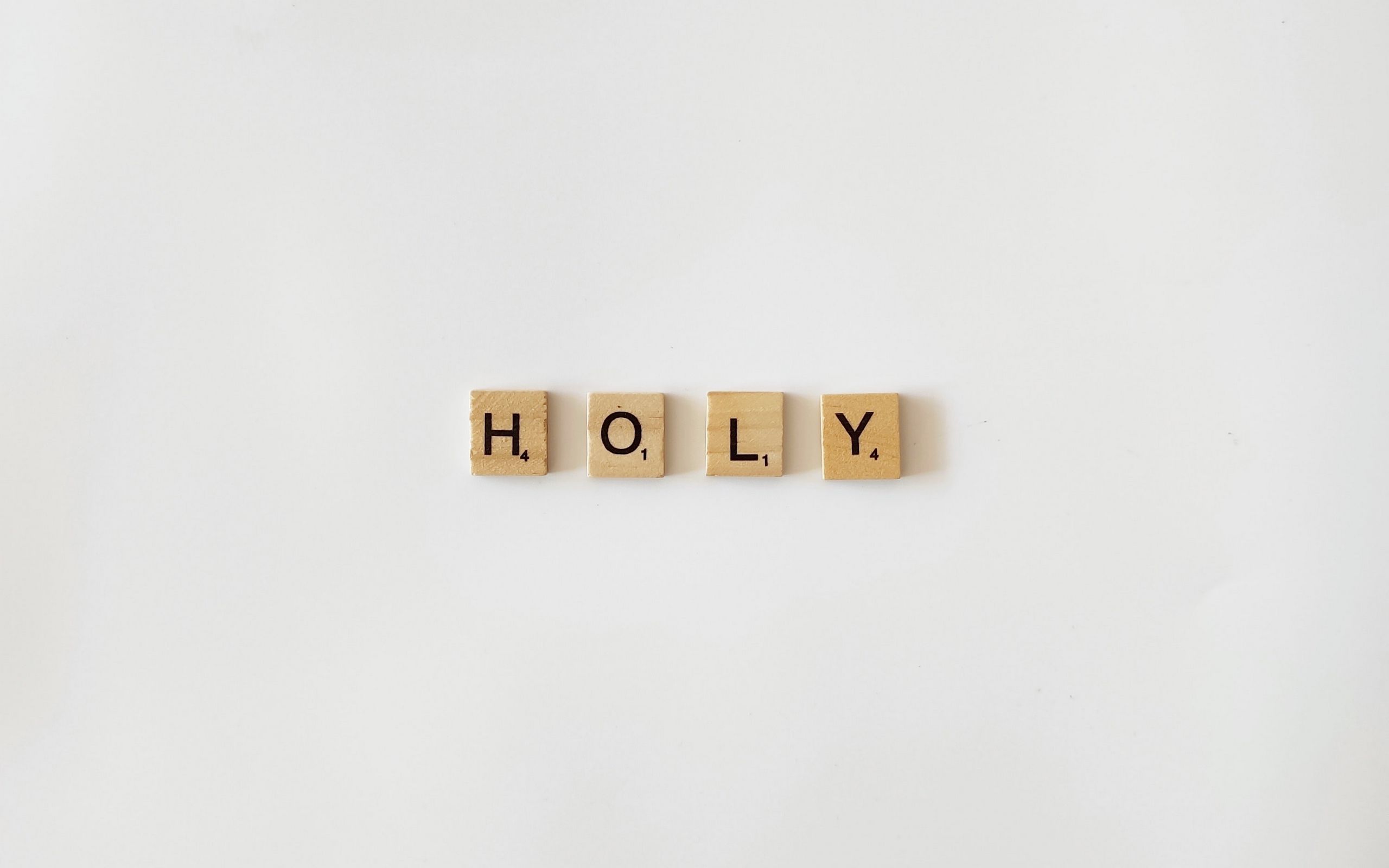 Download wallpaper 2560x1600 holy, word, letters, text widescreen 16:10 ...