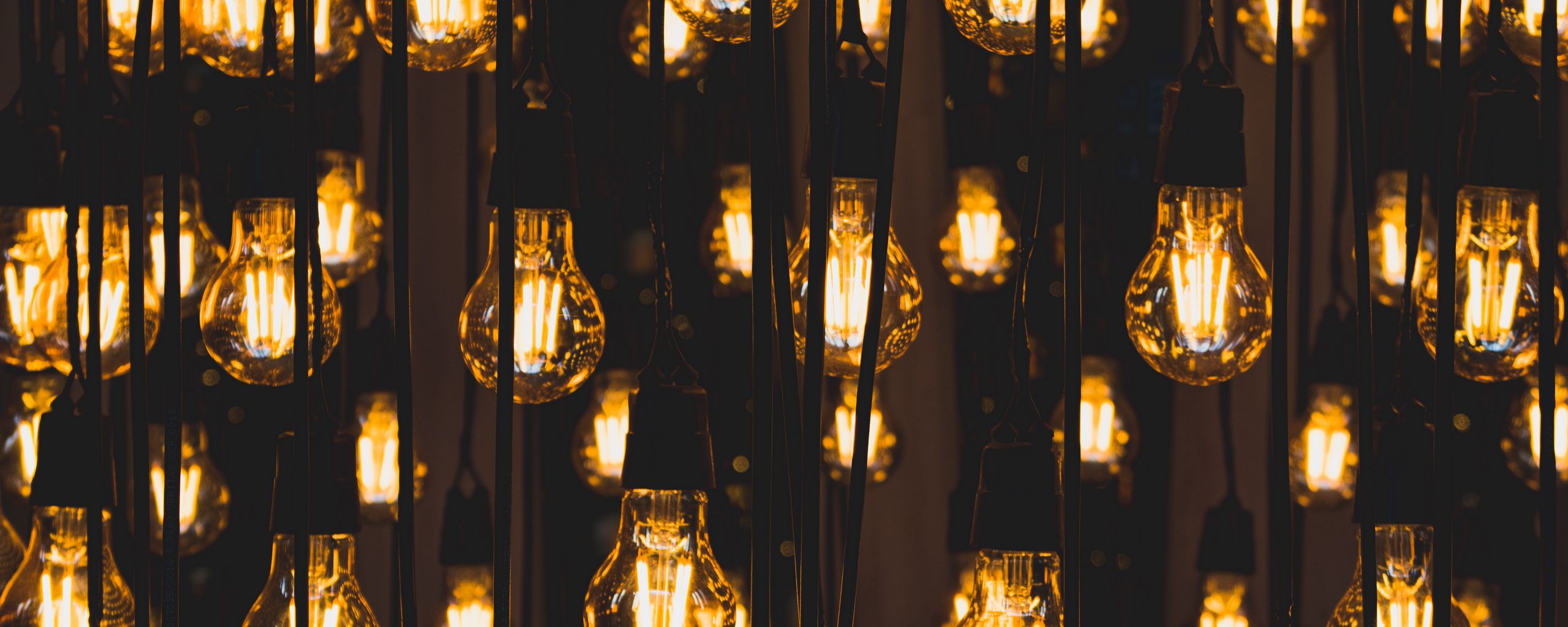 Download wallpaper 2560x1024 incandescent, light bulbs, light, lighting ...