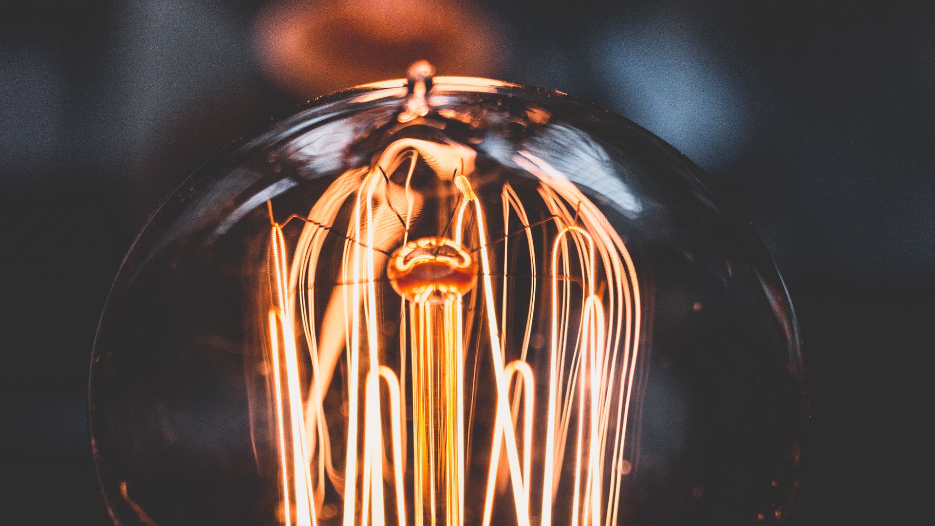 Download wallpaper 1920x1080 lamp, electricity, light, glass full hd ...