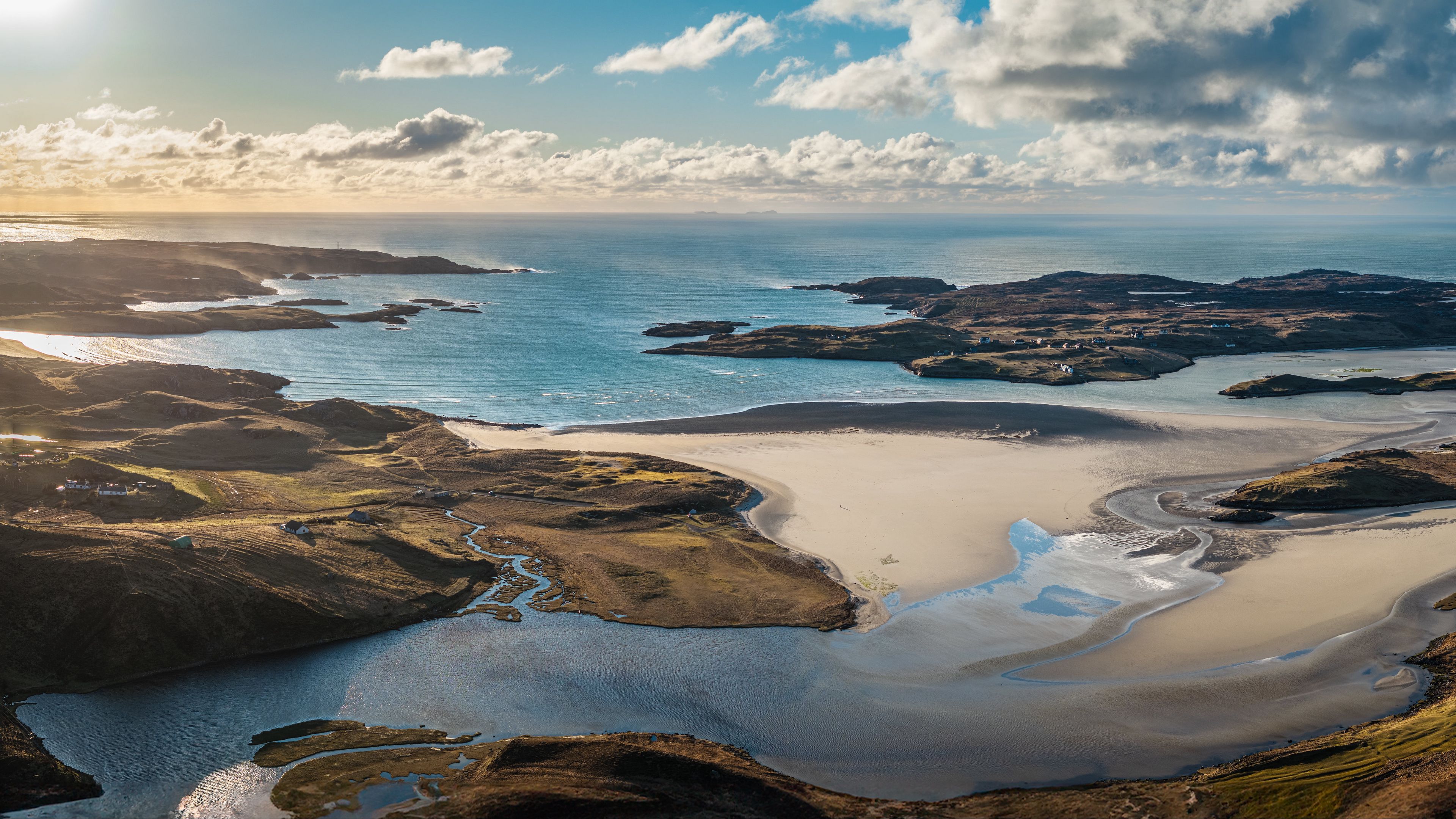Download wallpaper 3840x2160 landscape, bay, sea, coast, relief, nature ...