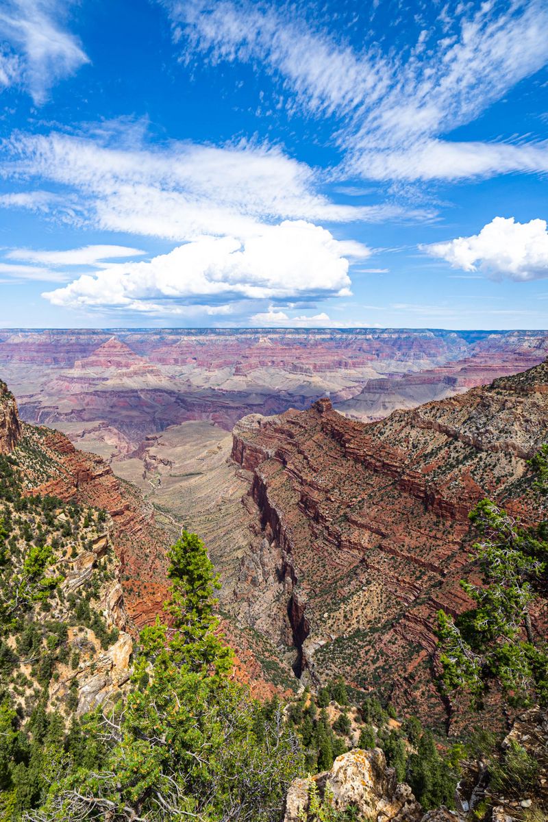 Download wallpaper 800x1200 landscape, rocks, mountains, sky, nature ...