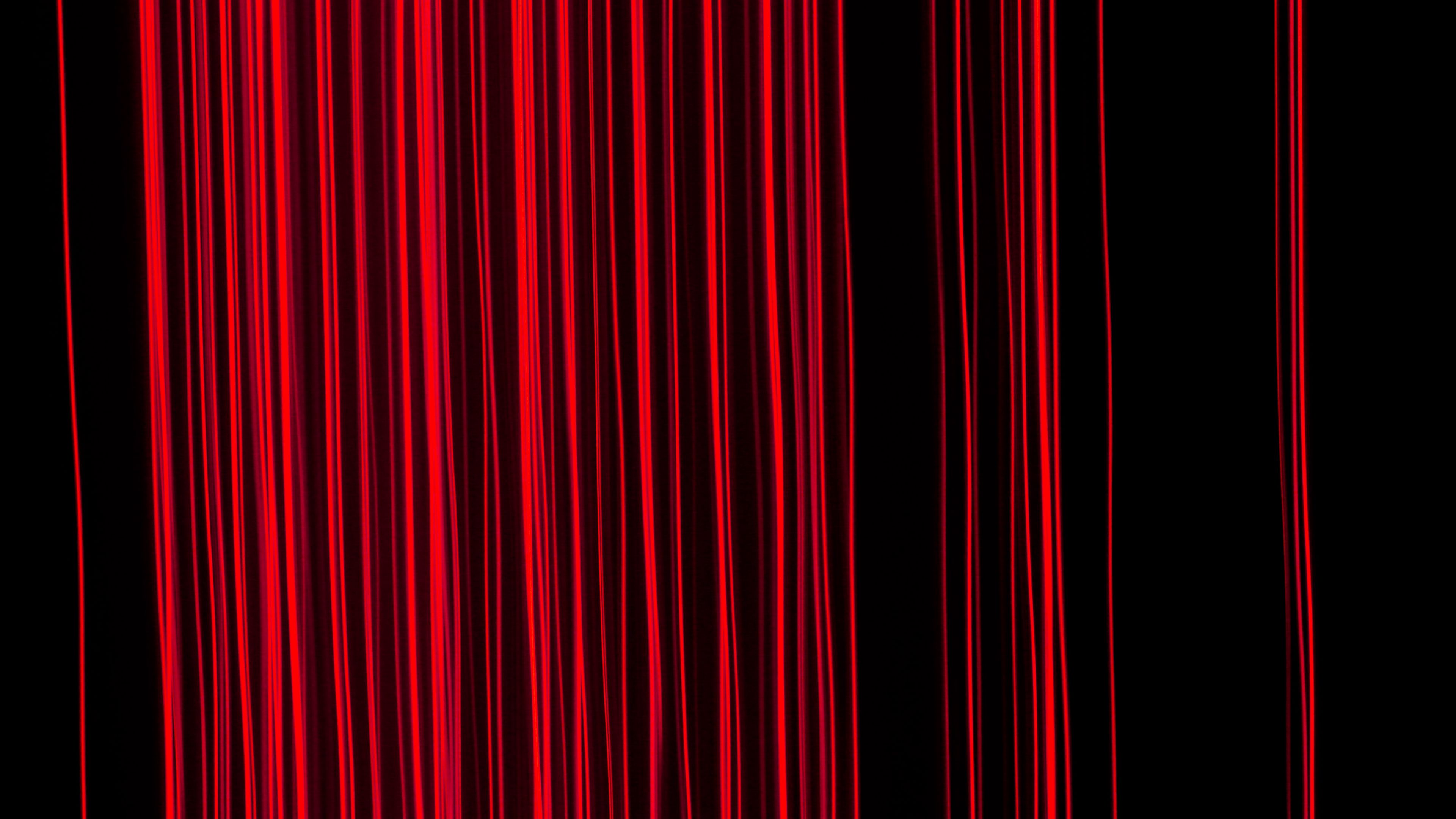 Download wallpaper 3840x2160 lines, stripes, glow, red 4k uhd 16:9 hd ...